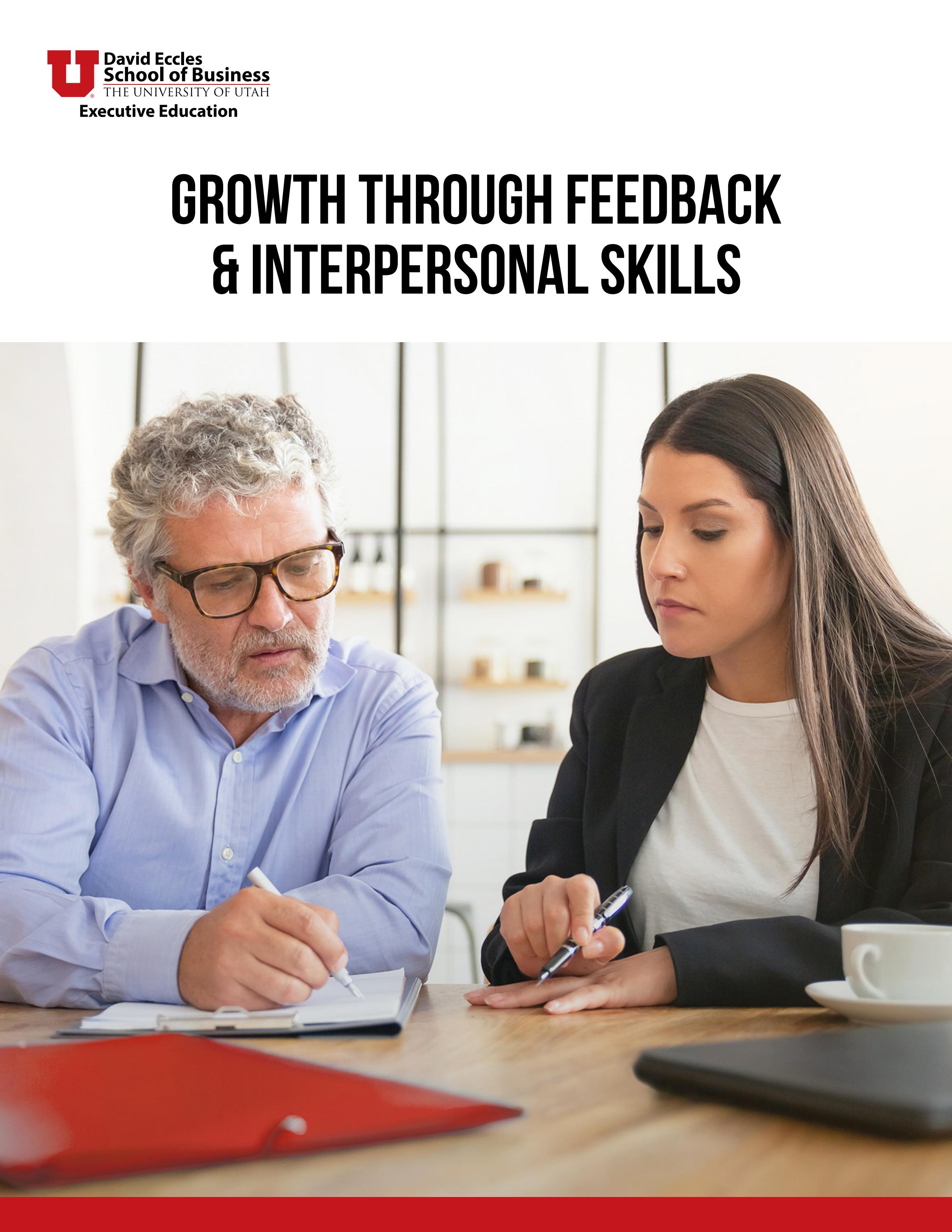 Growth Through Feedback & Interpersonal Skills Class Guide by ...