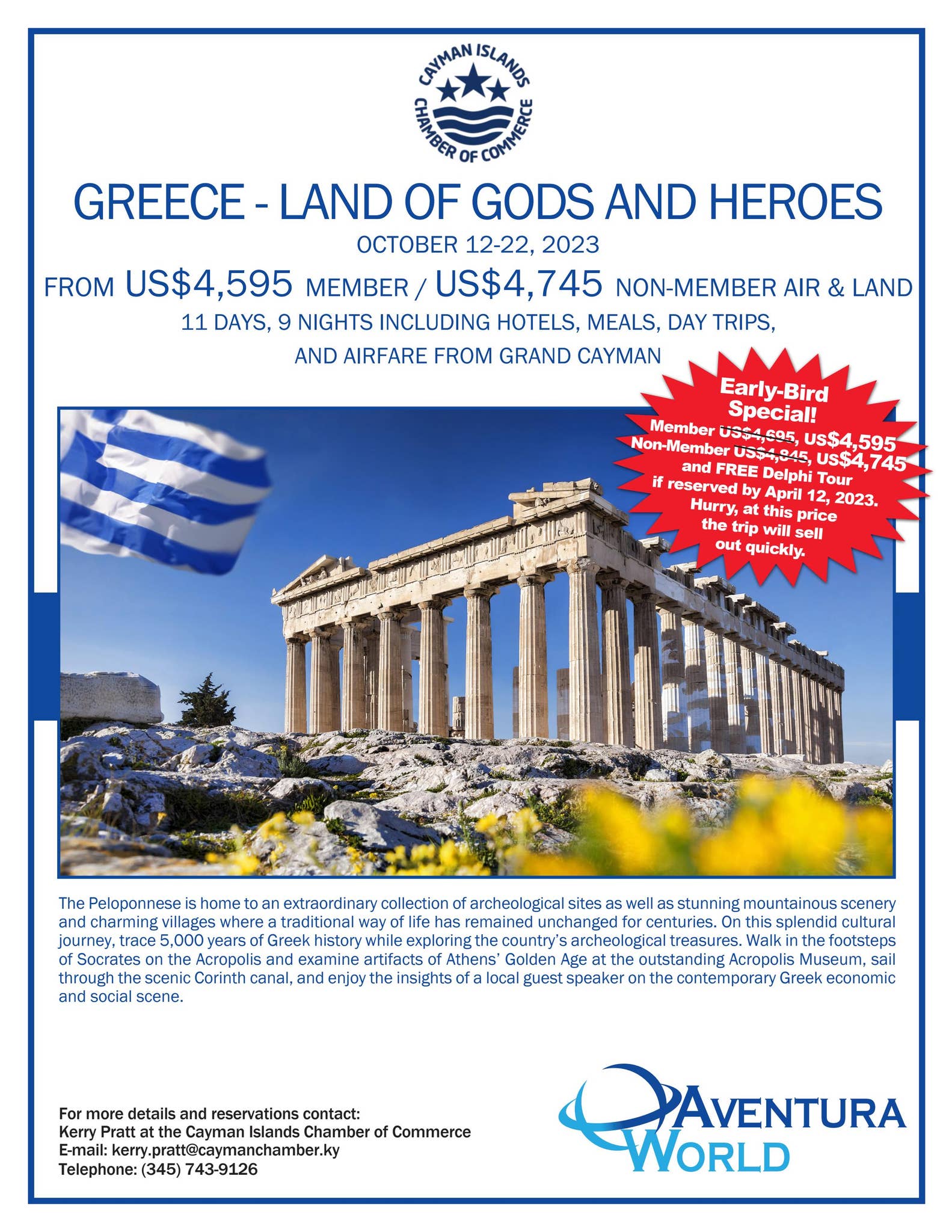 Discover Greece - Brochure & Form by caymanchamber - Issuu