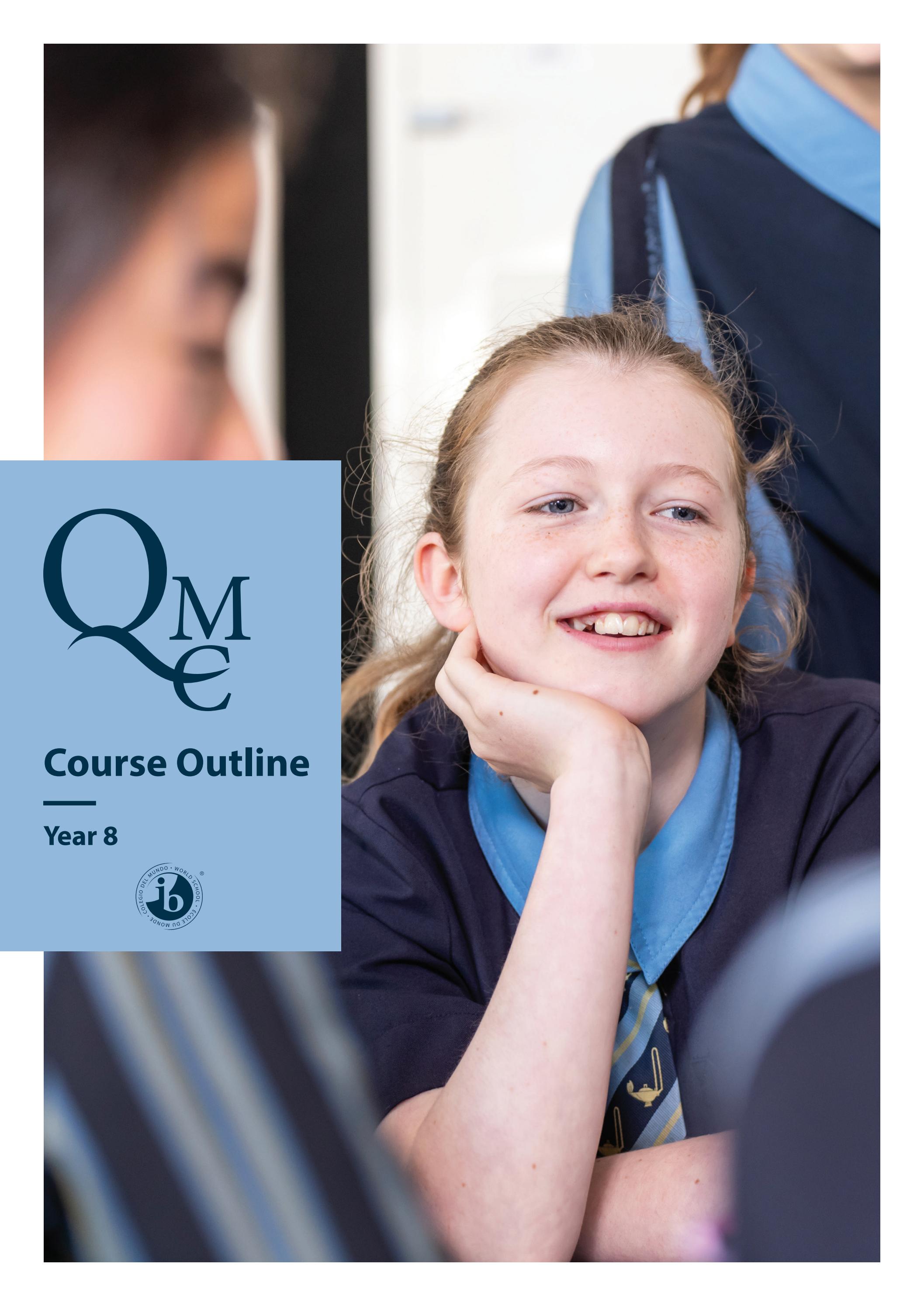 QMC Course Outline Booklet Year 8 2023 by QueenMargaretCollege - Issuu
