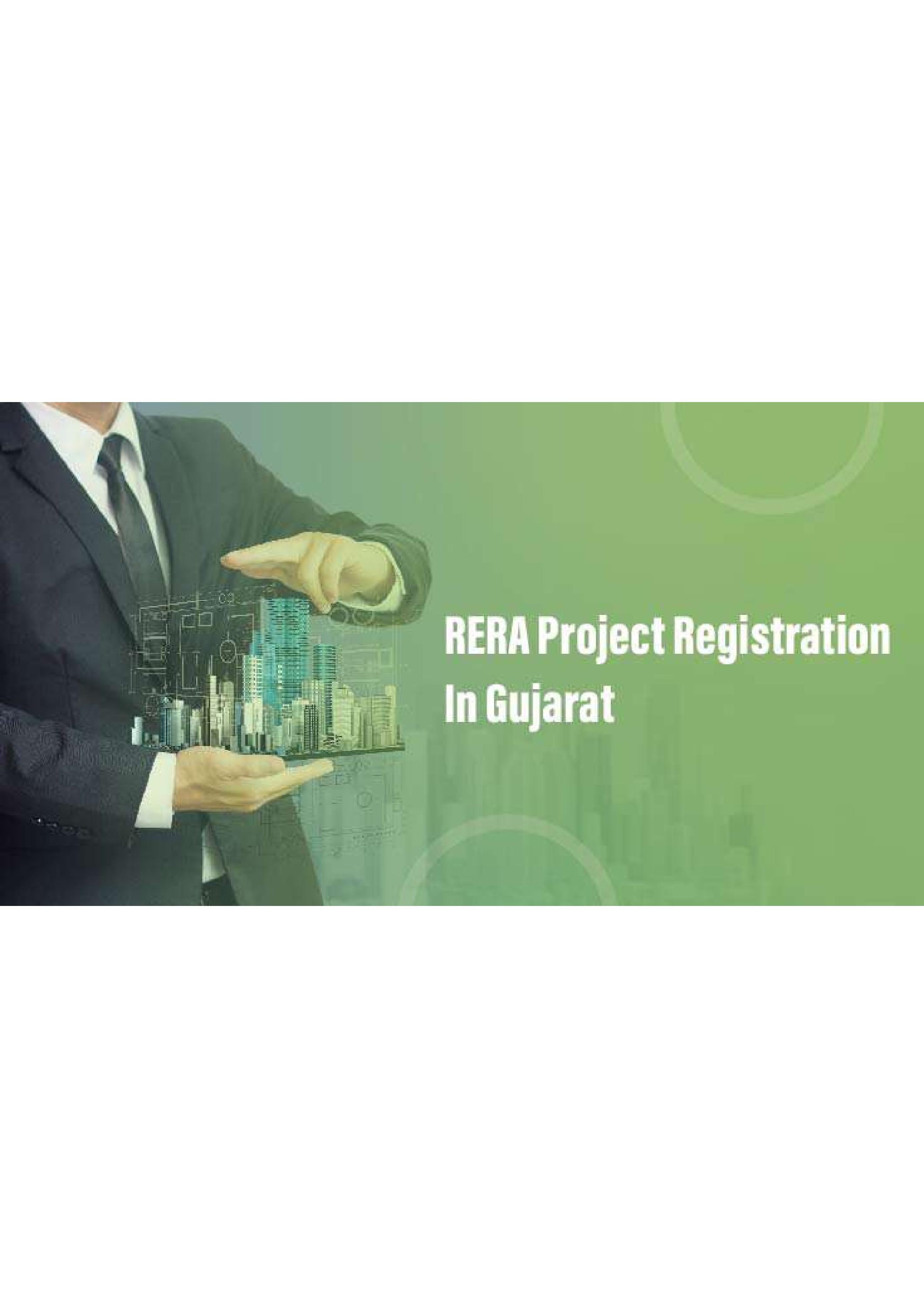 RERA Project Registration in Surat Gujarat by onlinechartered01 - Issuu