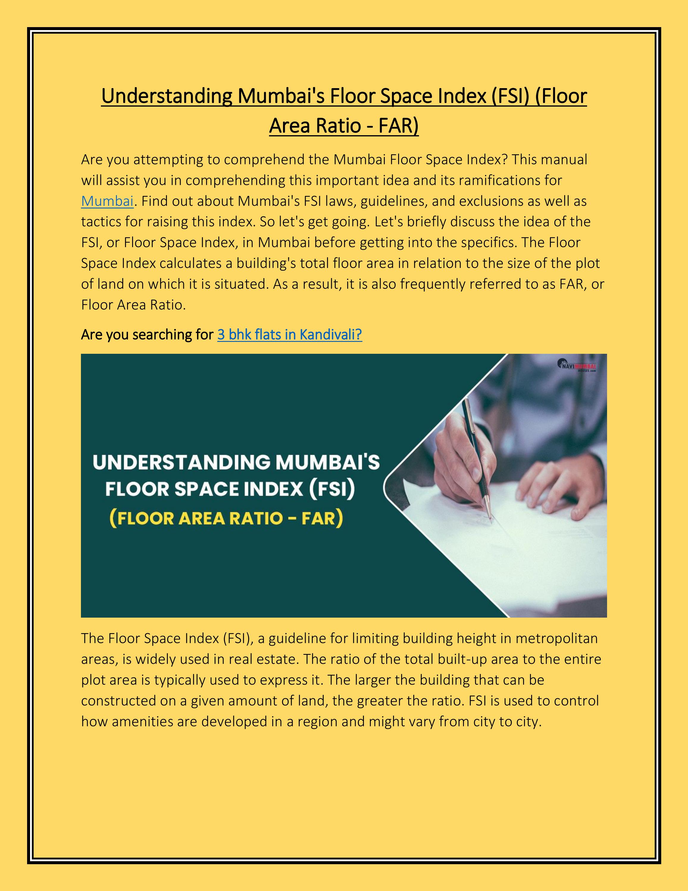 Understanding Mumbai s Floor Space Index FSI Floor Area Ratio FAR understanding-mumbai-s-floor-space-index-fsi-floor-area-ratio-far
