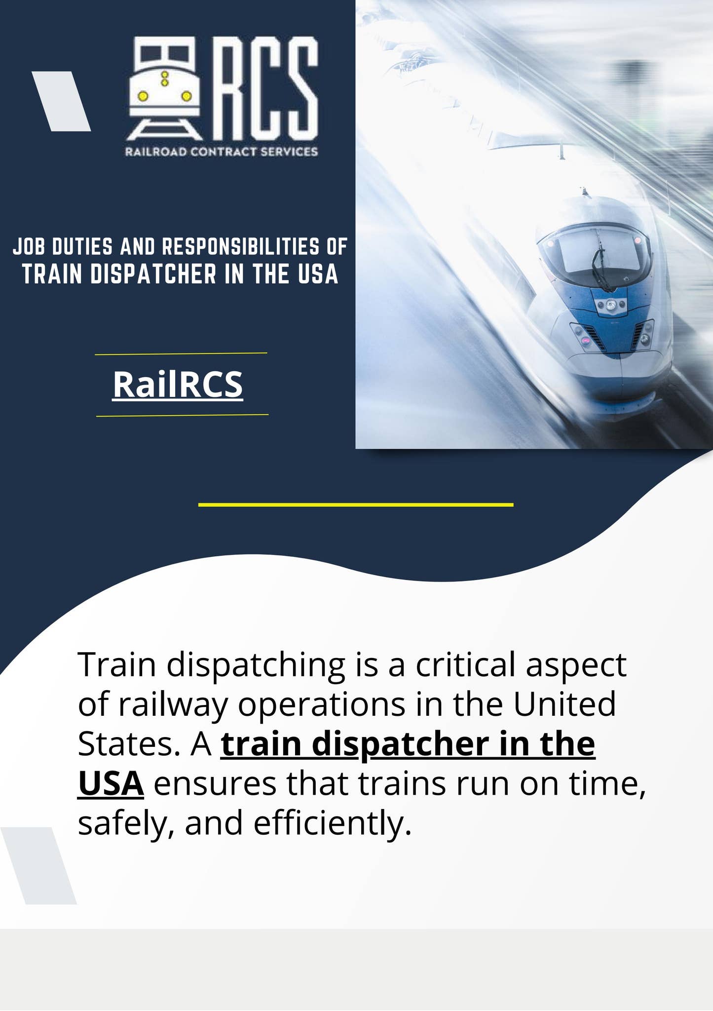 Job Duties and Responsibilities of Train dispatcher in the USA by Rail ...