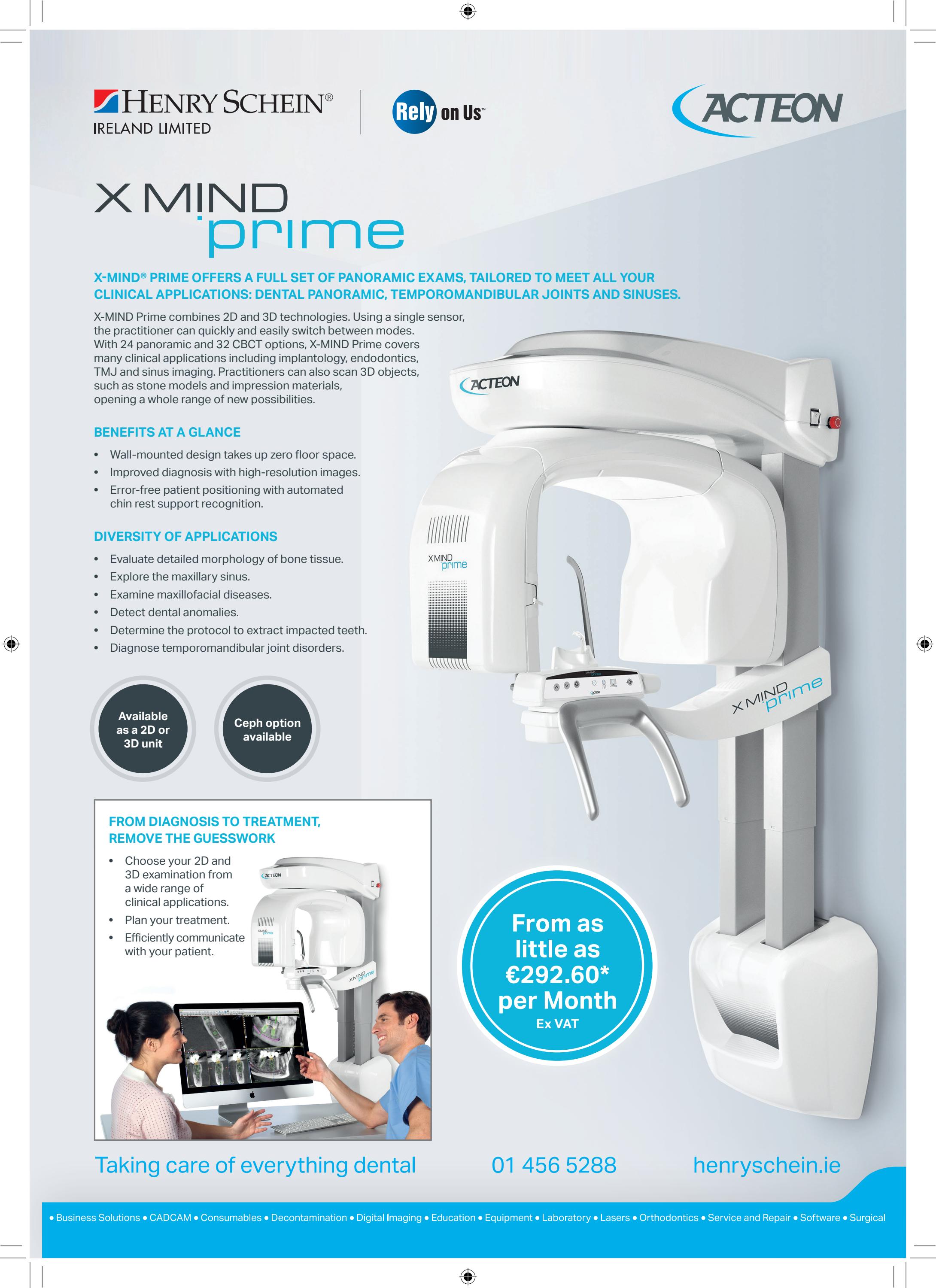 Acteon Imaging Systems - available from Henry Schein Ireland by ...