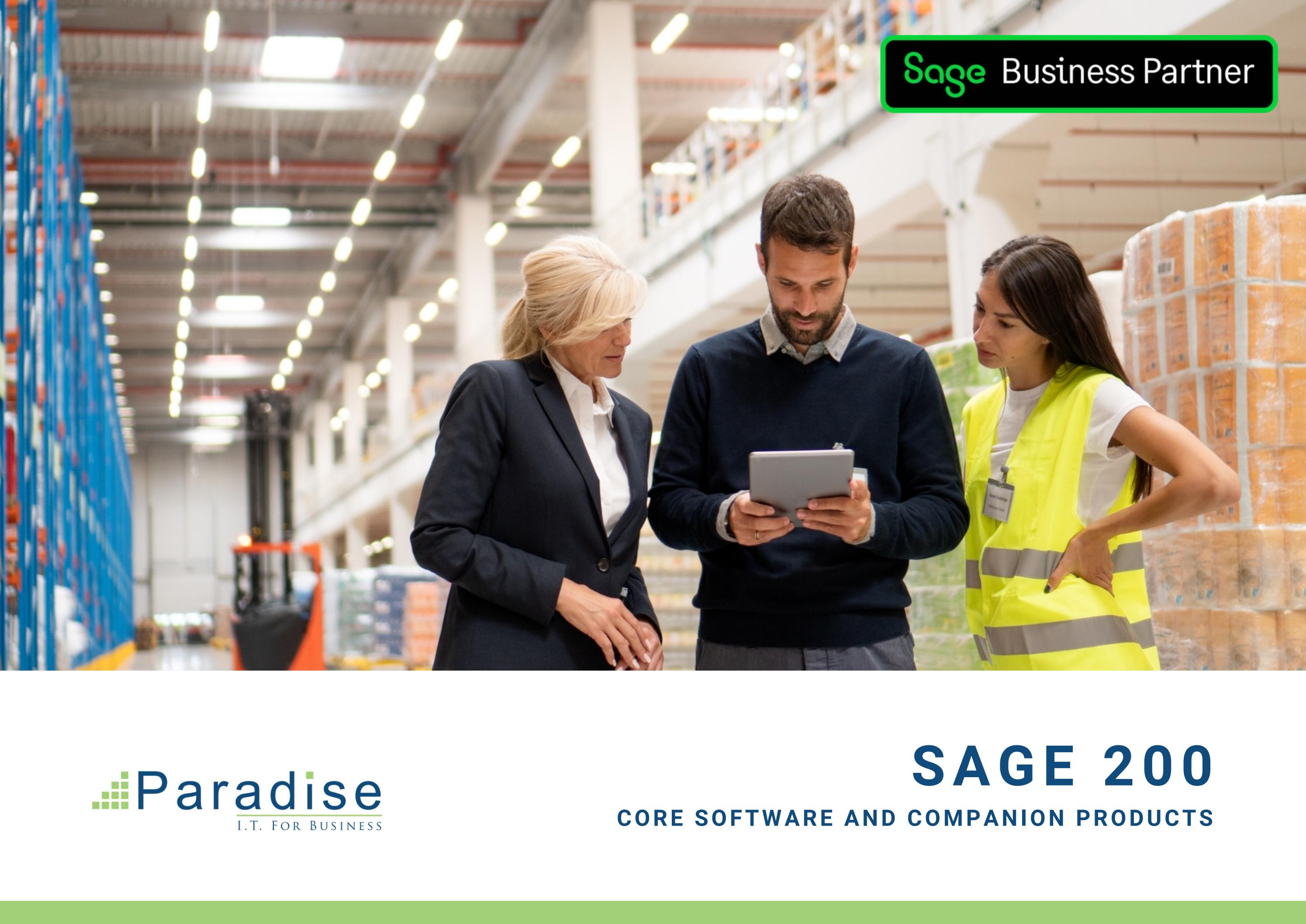 Sage 200 ERP by Paradise Computing Ltd - Issuu