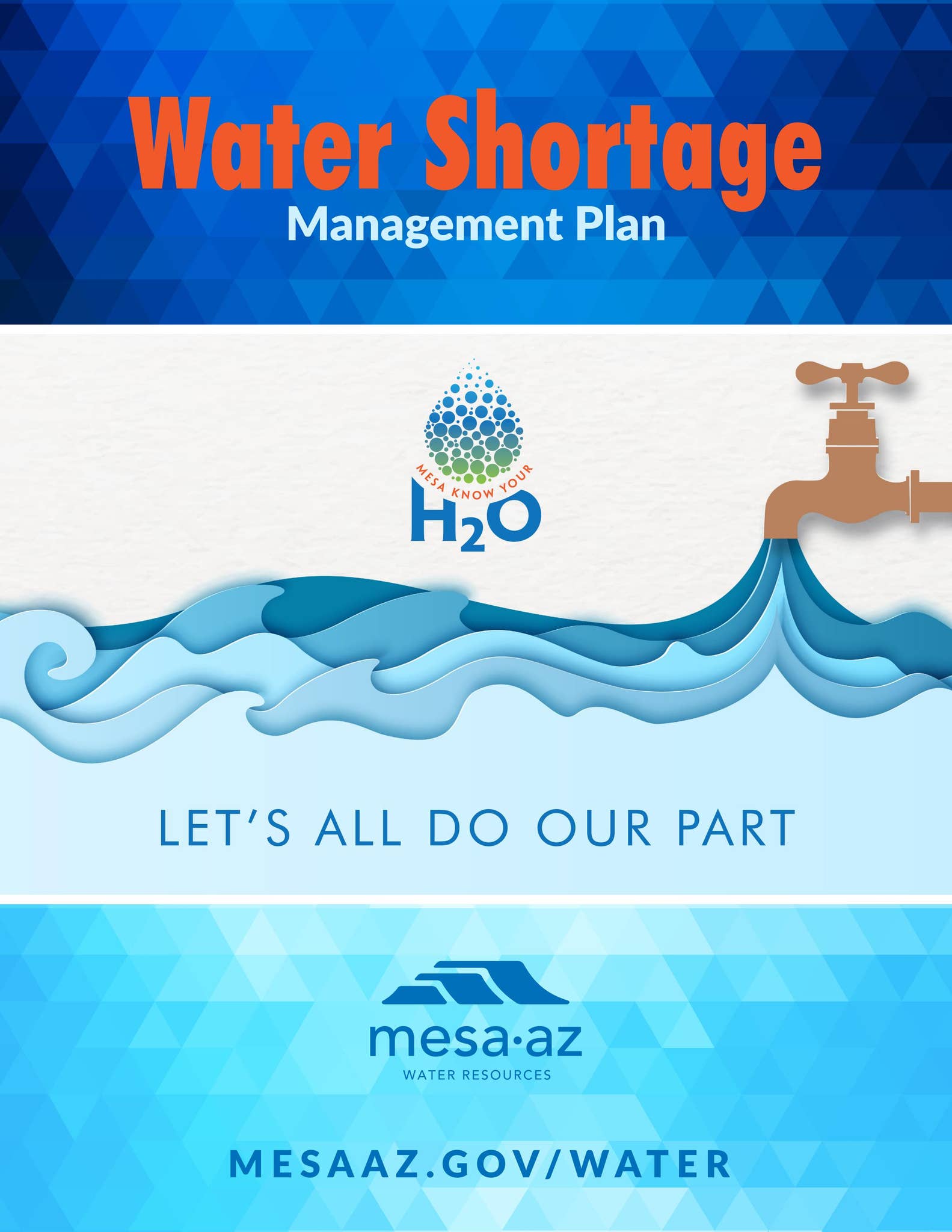 Water Shortage Management Plan by MesaWaterResources - Issuu
