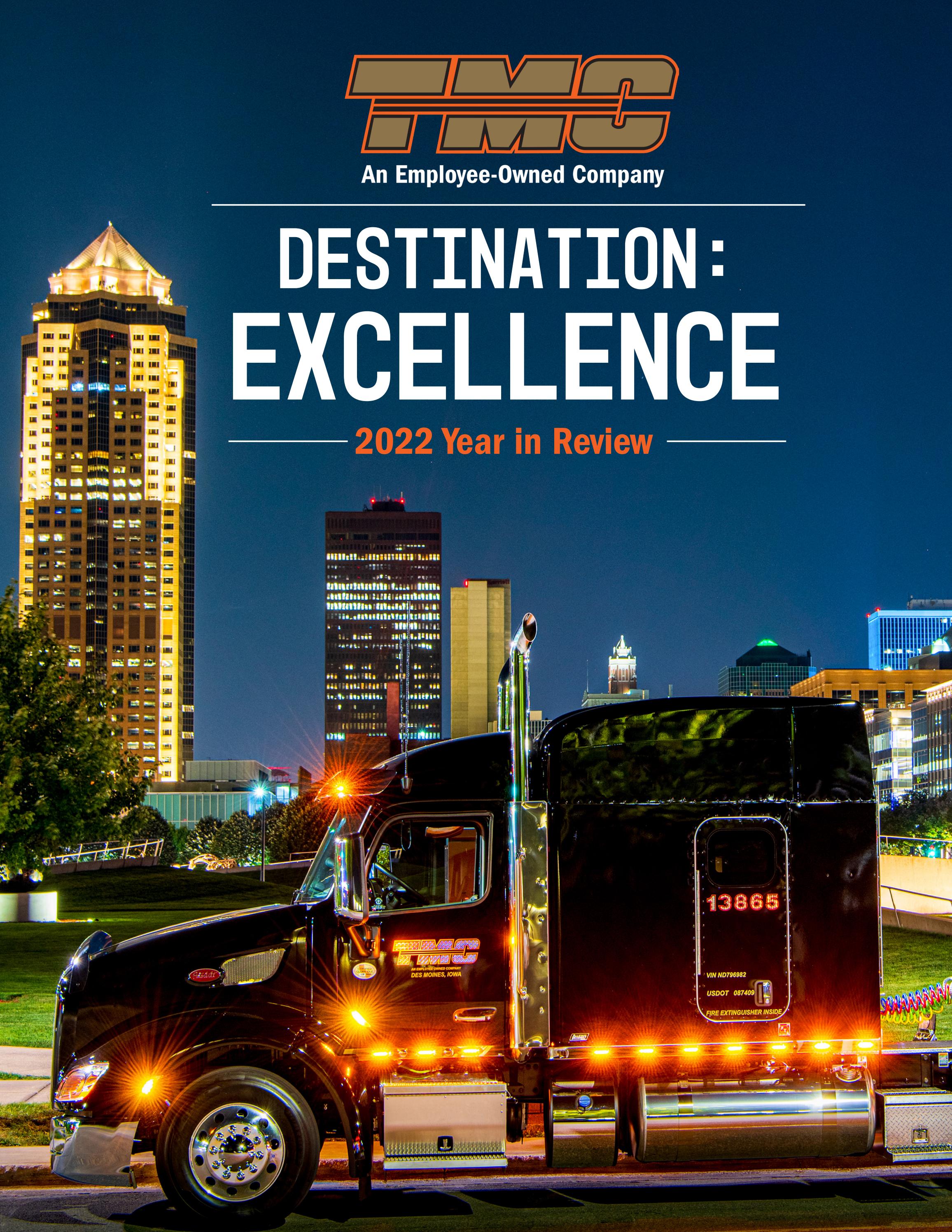 Destination: Excellence - Recap of 2022 by TMC Transportation - Issuu