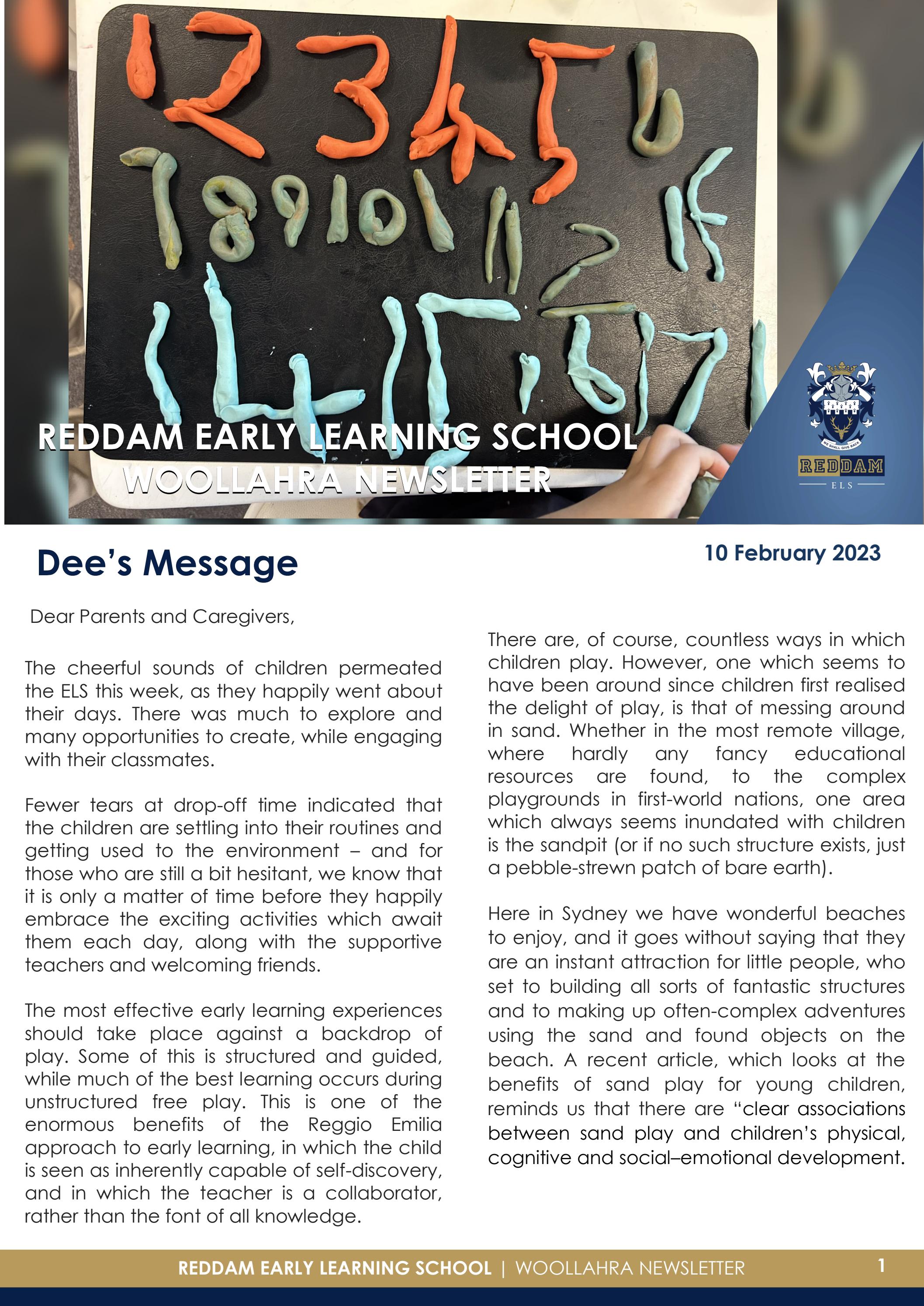 Reddam Early Learning School Vol 23 Issue 2 Woollahra by Reddam House ...