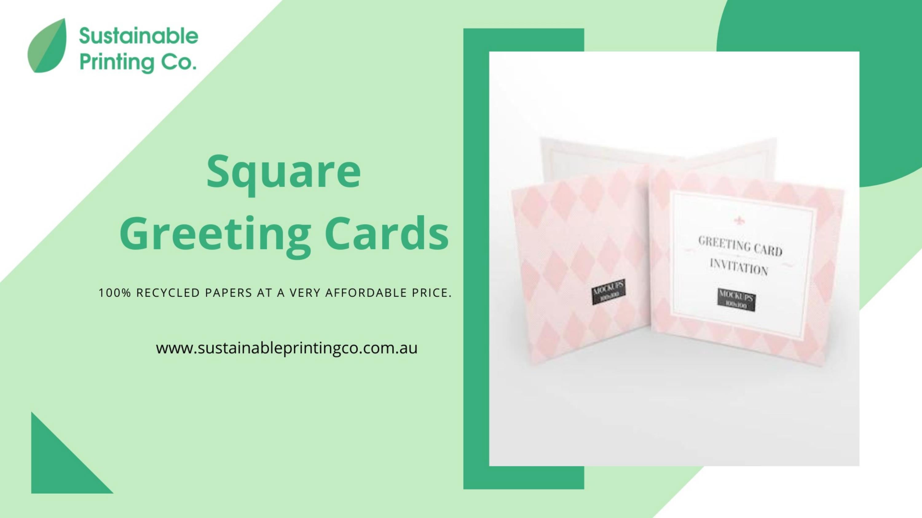 Square Greeting Cards by sustainableprinting - Issuu