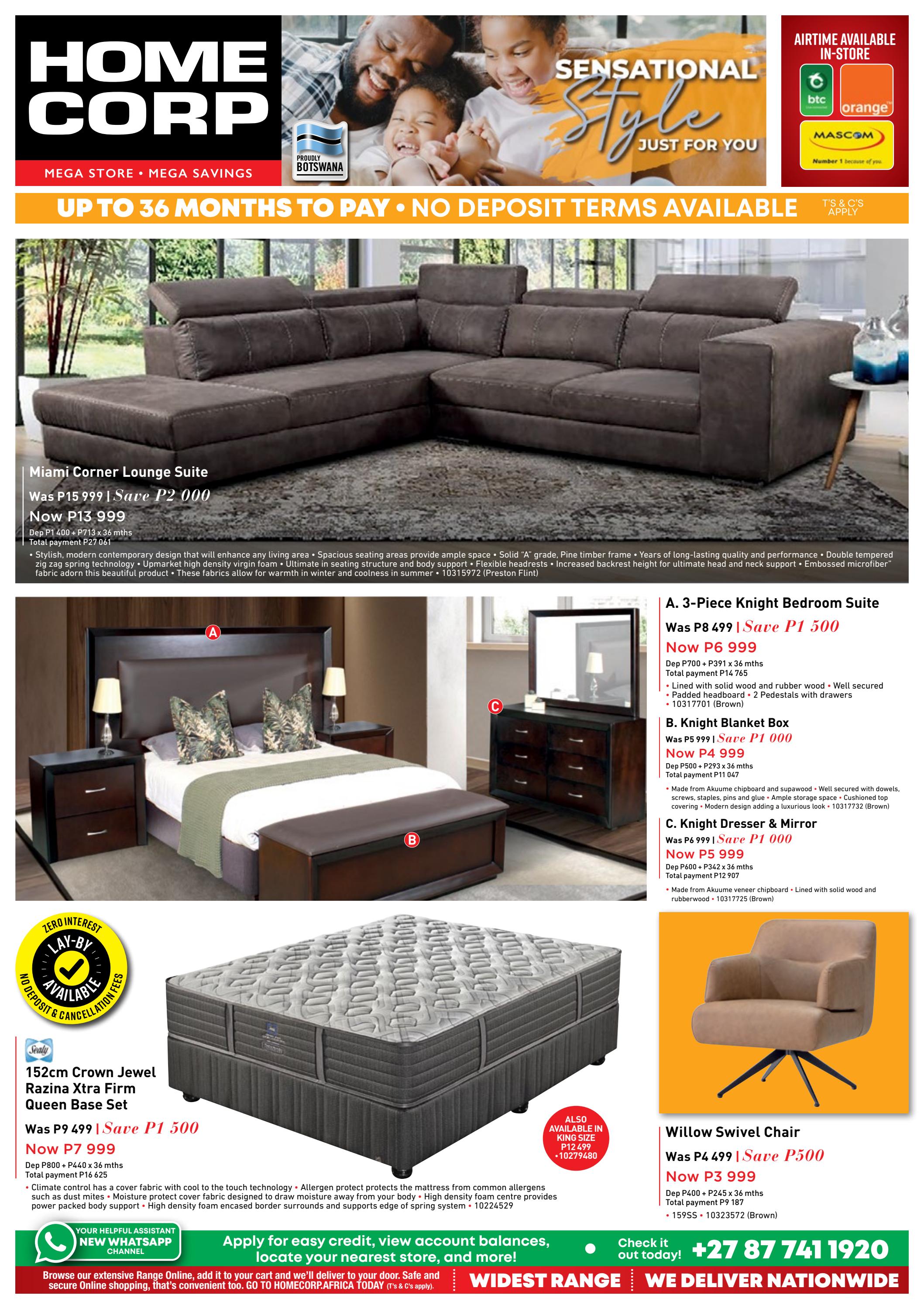 Home Corp Botswana - Furniture 10-13 February 2023 by Chatterbox Digital - Issuu
