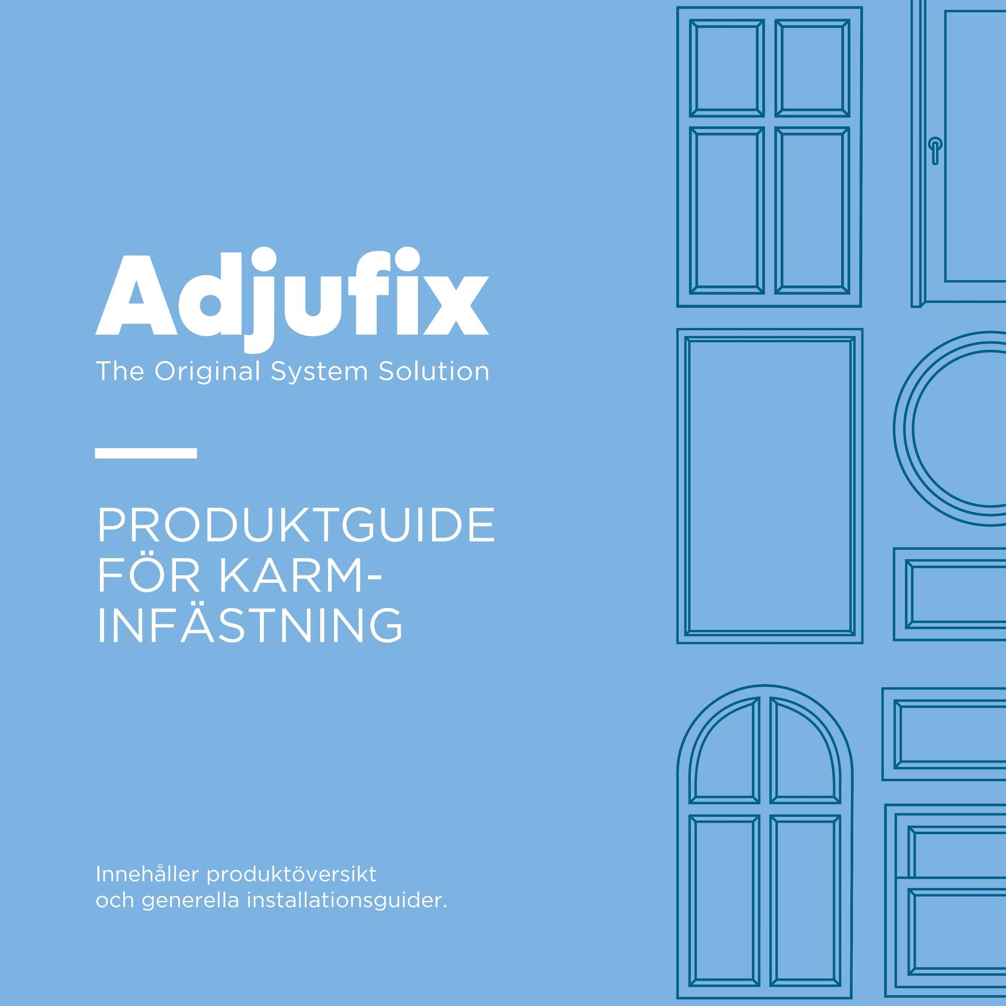 Adjufix Produktguide by Woody Bygghandel - Issuu