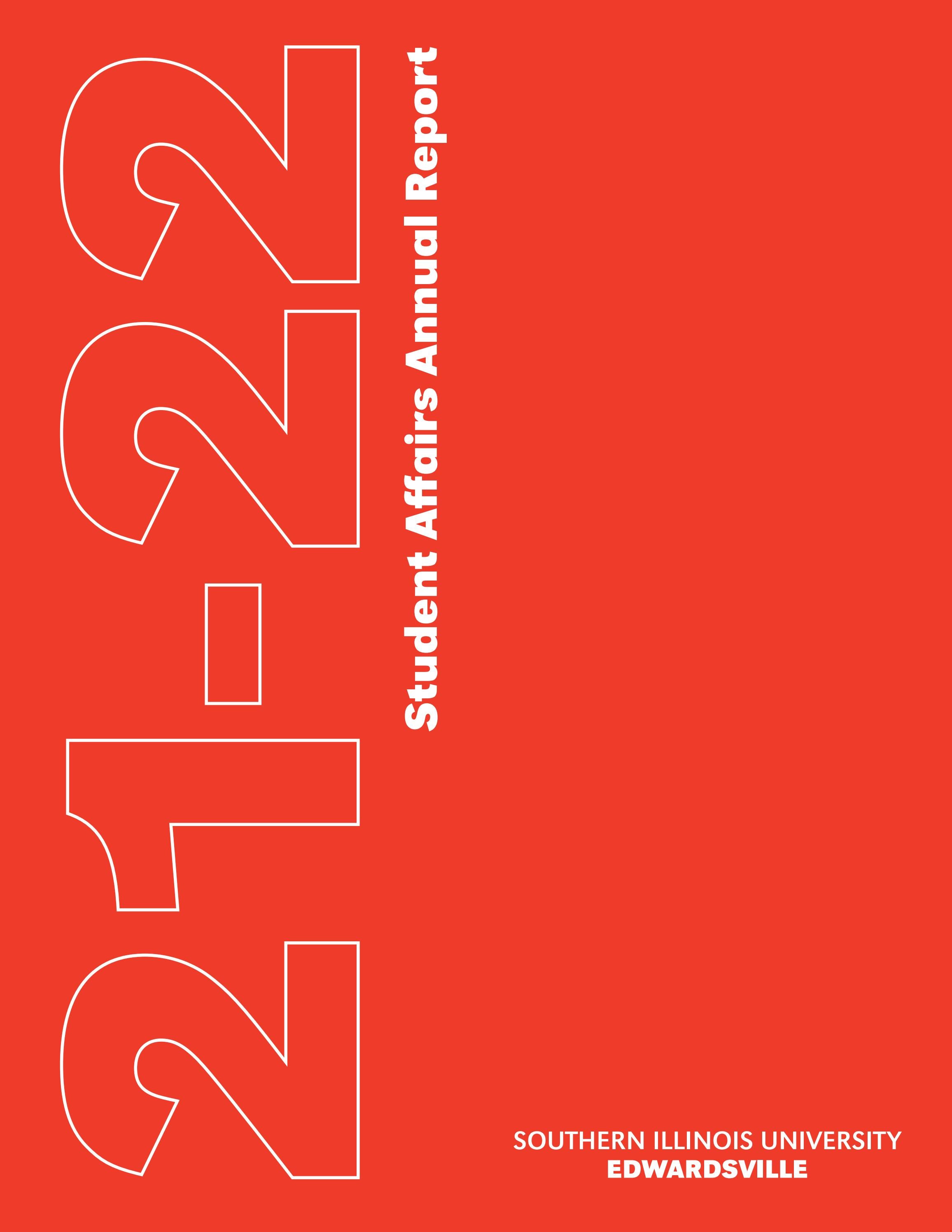 SIUE 2021-22 Student Affairs Annual Report by SIUE - Issuu