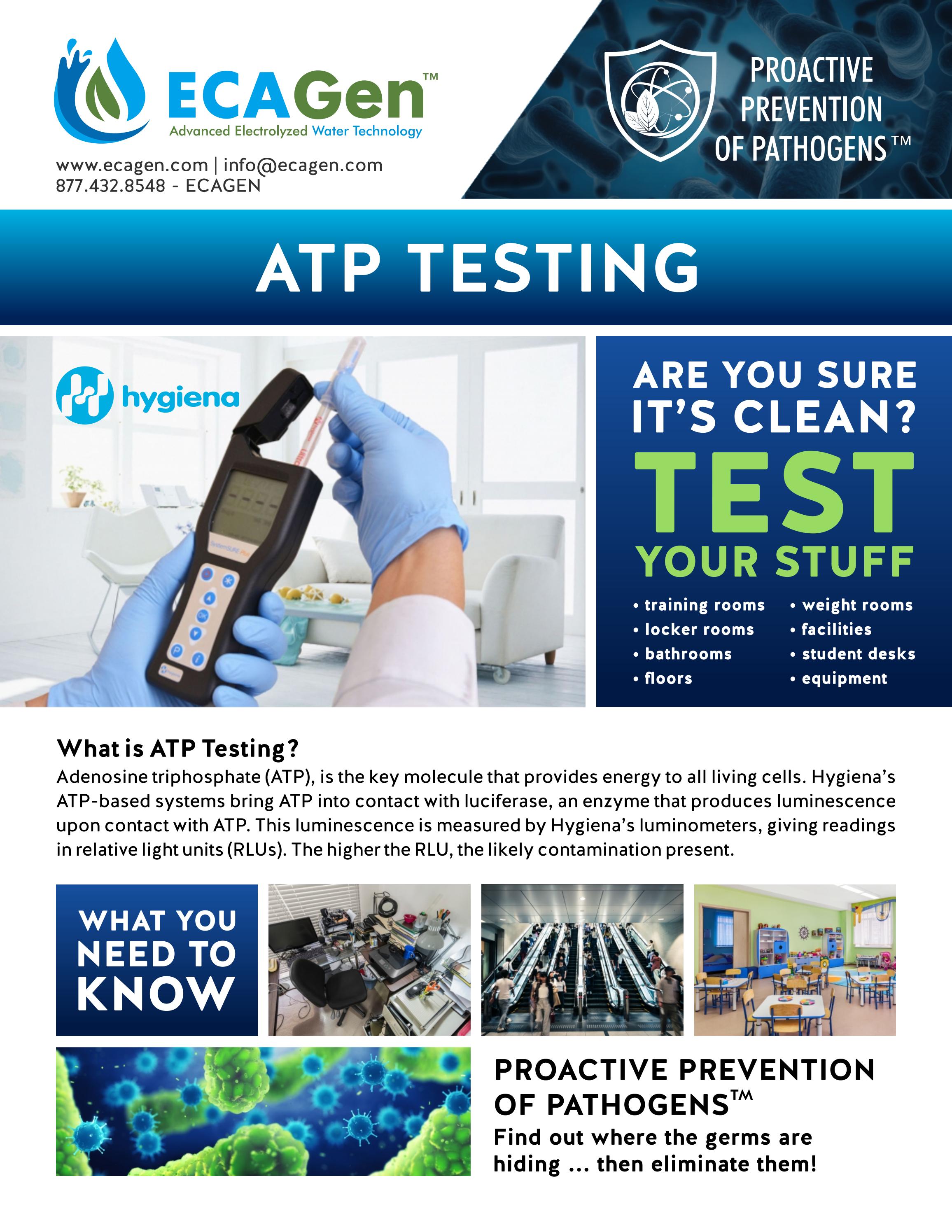 ECAGen ATP Luminometer Tester by ECAGen Water Treatment Systems - Issuu