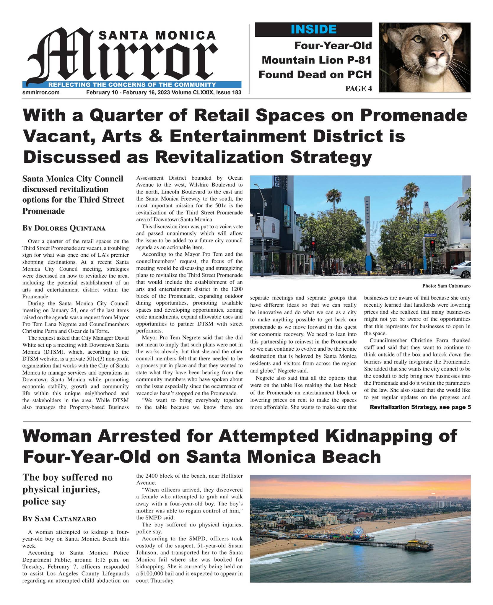 Santa Monica Mirror 2.10.23 by Mirror Media Group/ Modoc Media ...