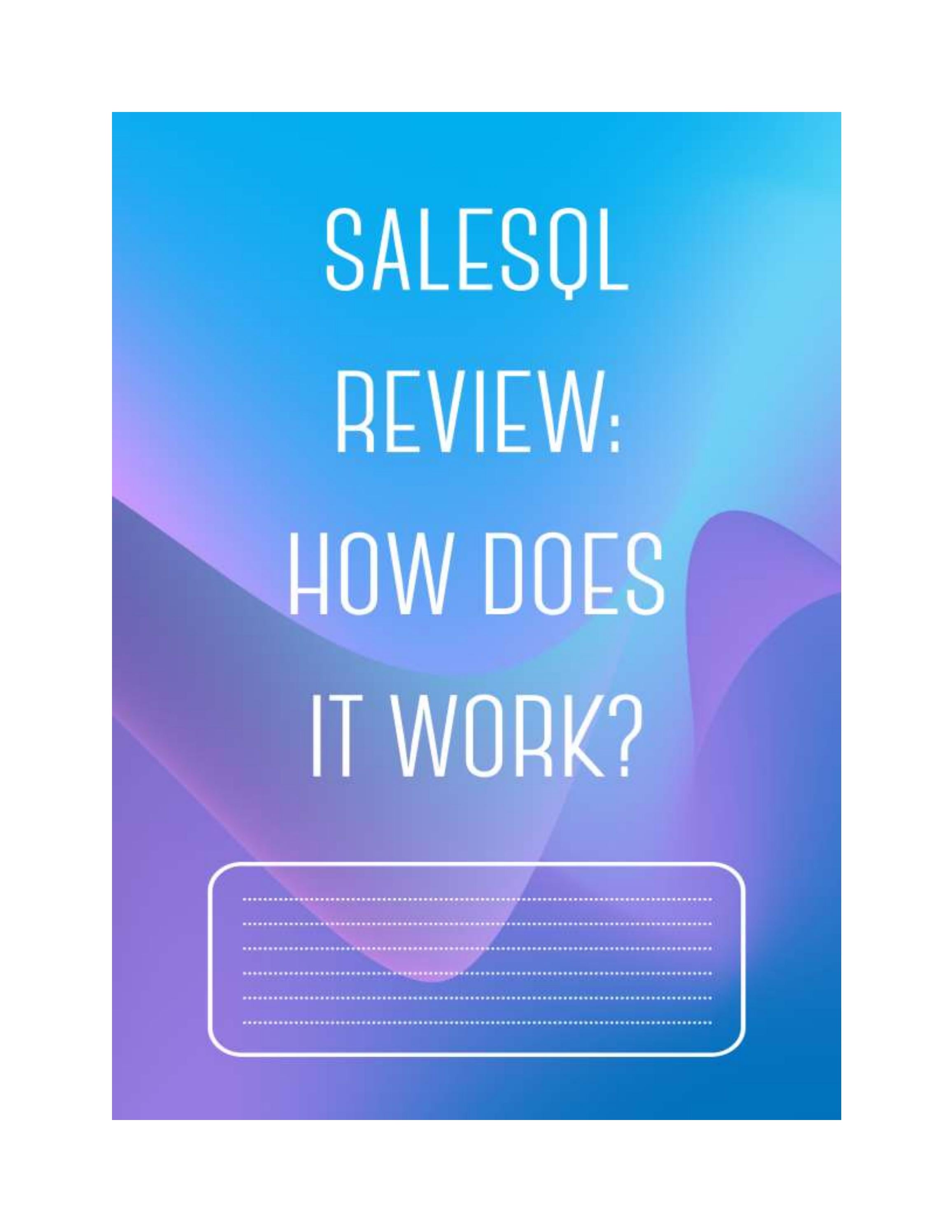 SalesQL Review: How Does it Work? by DigitalTech360 - Issuu