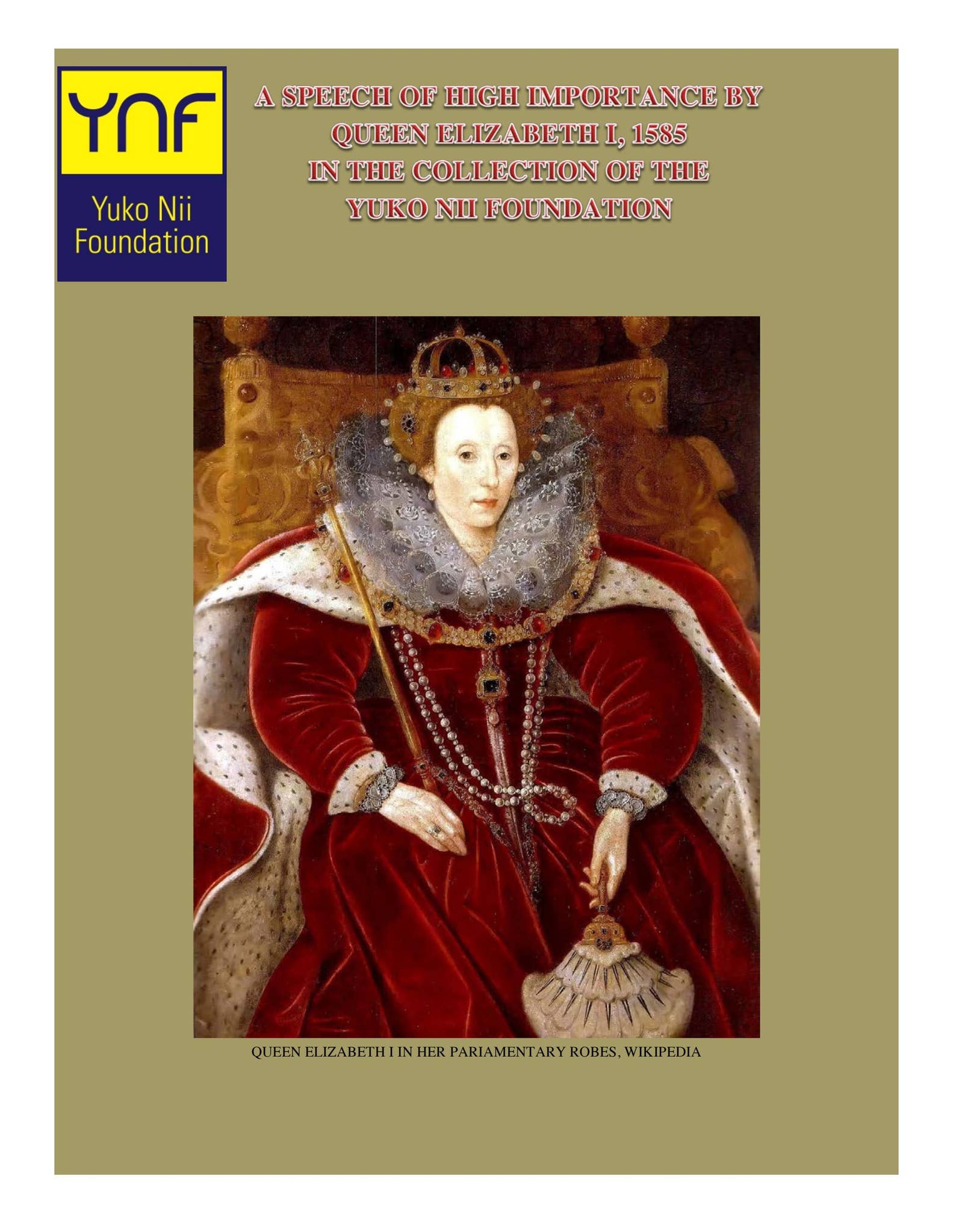Queen Elizabeth I Speech on Sedition by Lindall - Issuu