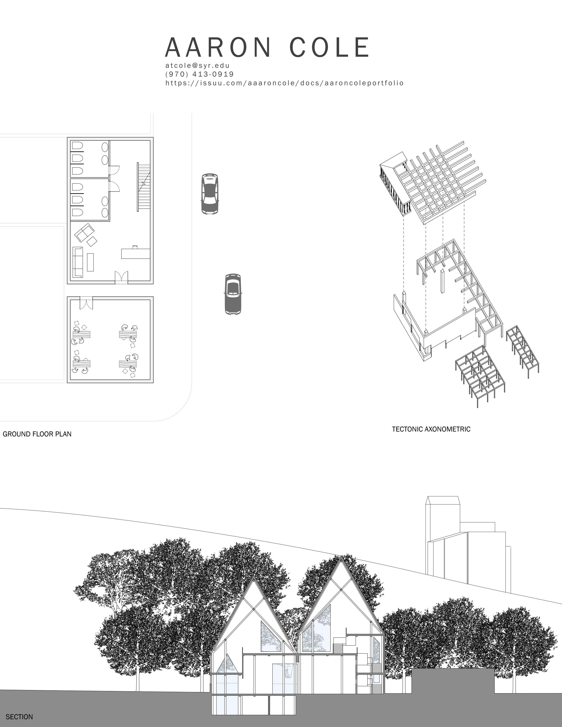 Aaron Cole - Syracuse University B.Arch Sample Pages by Aaron Cole - Issuu
