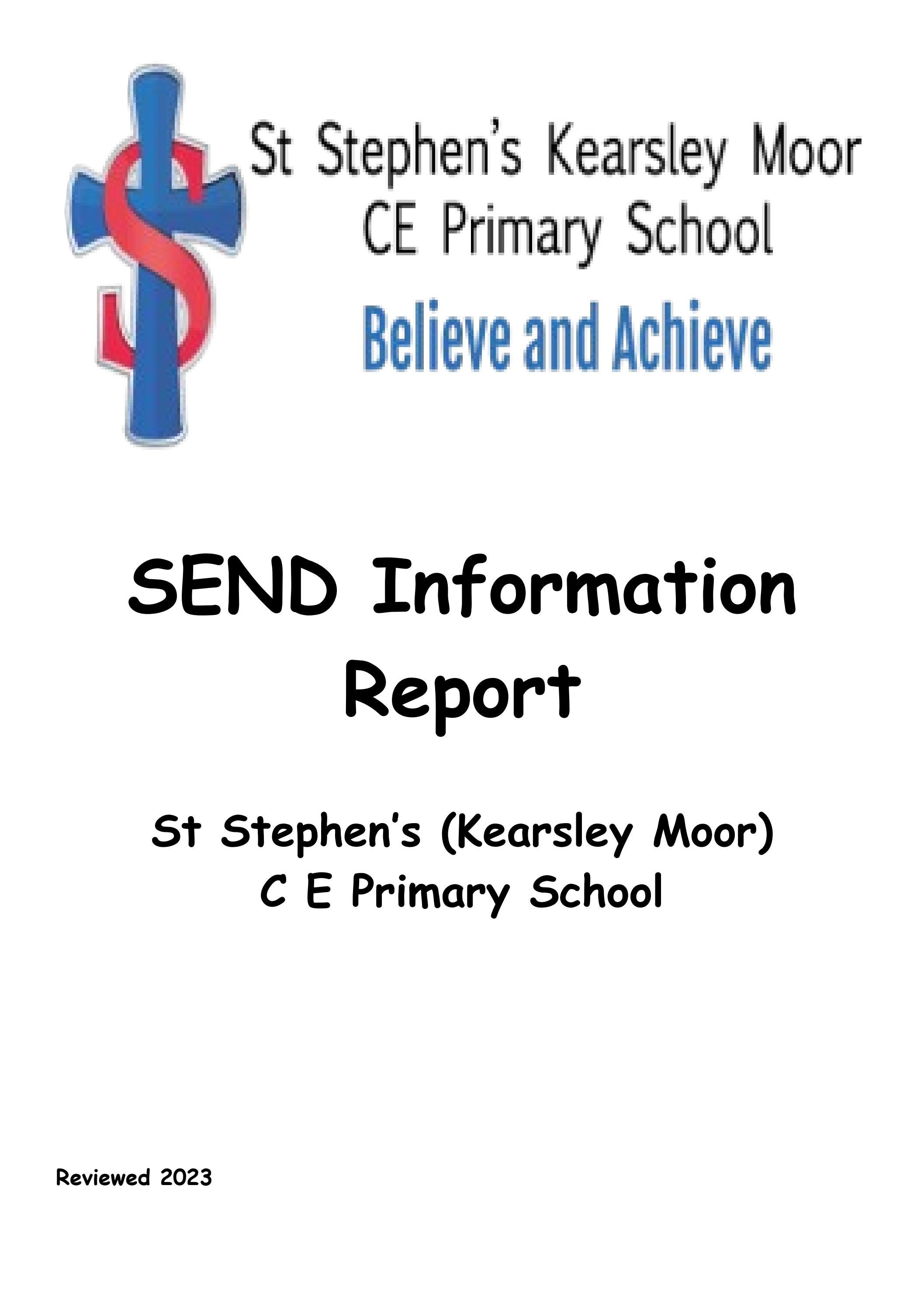 SEND INformation report by Schudio - Issuu