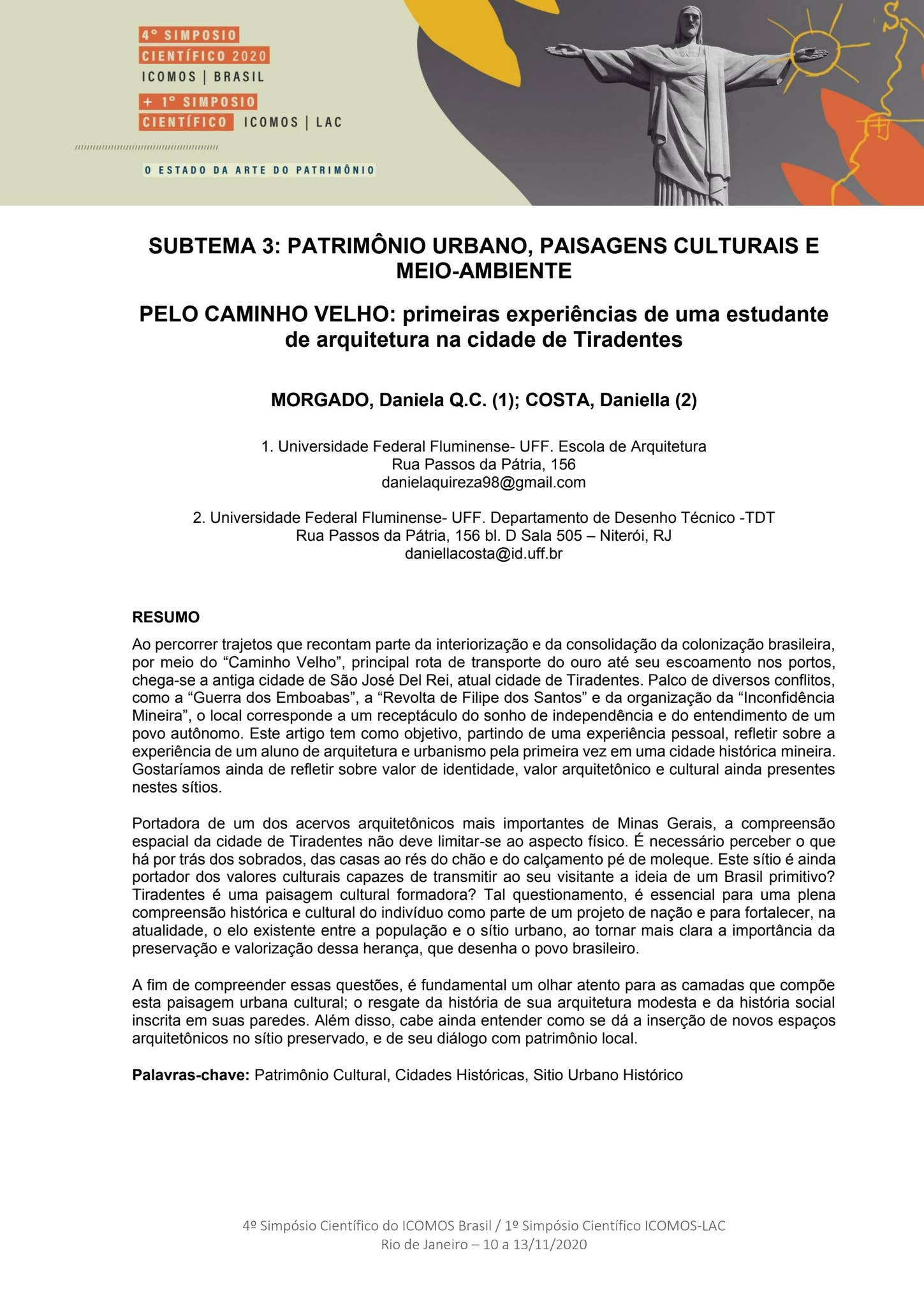 PELO CAMINHO VELHO: Primeiras experiências de uma estudante de ...