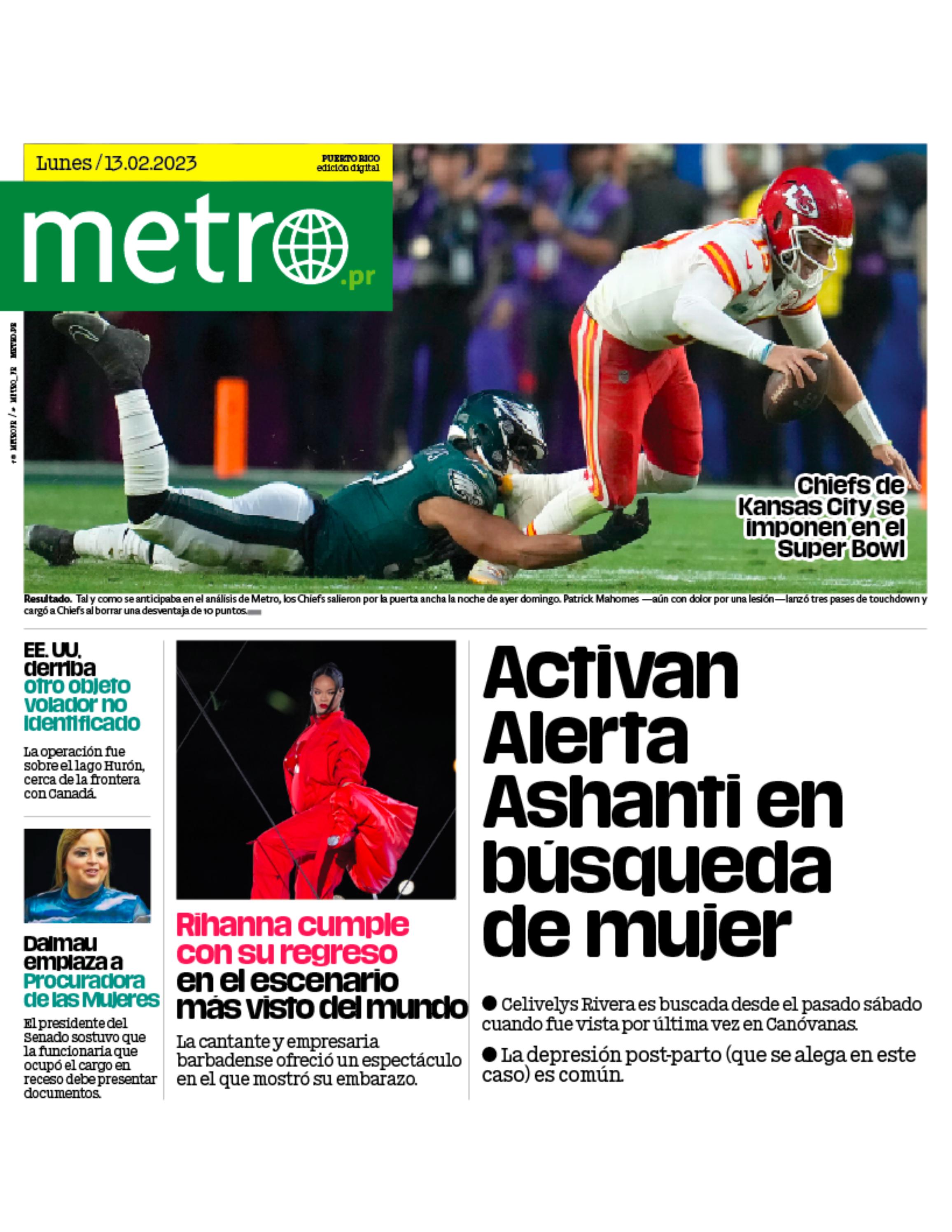 SJU20230213Portada by Metro Puerto Rico - Issuu