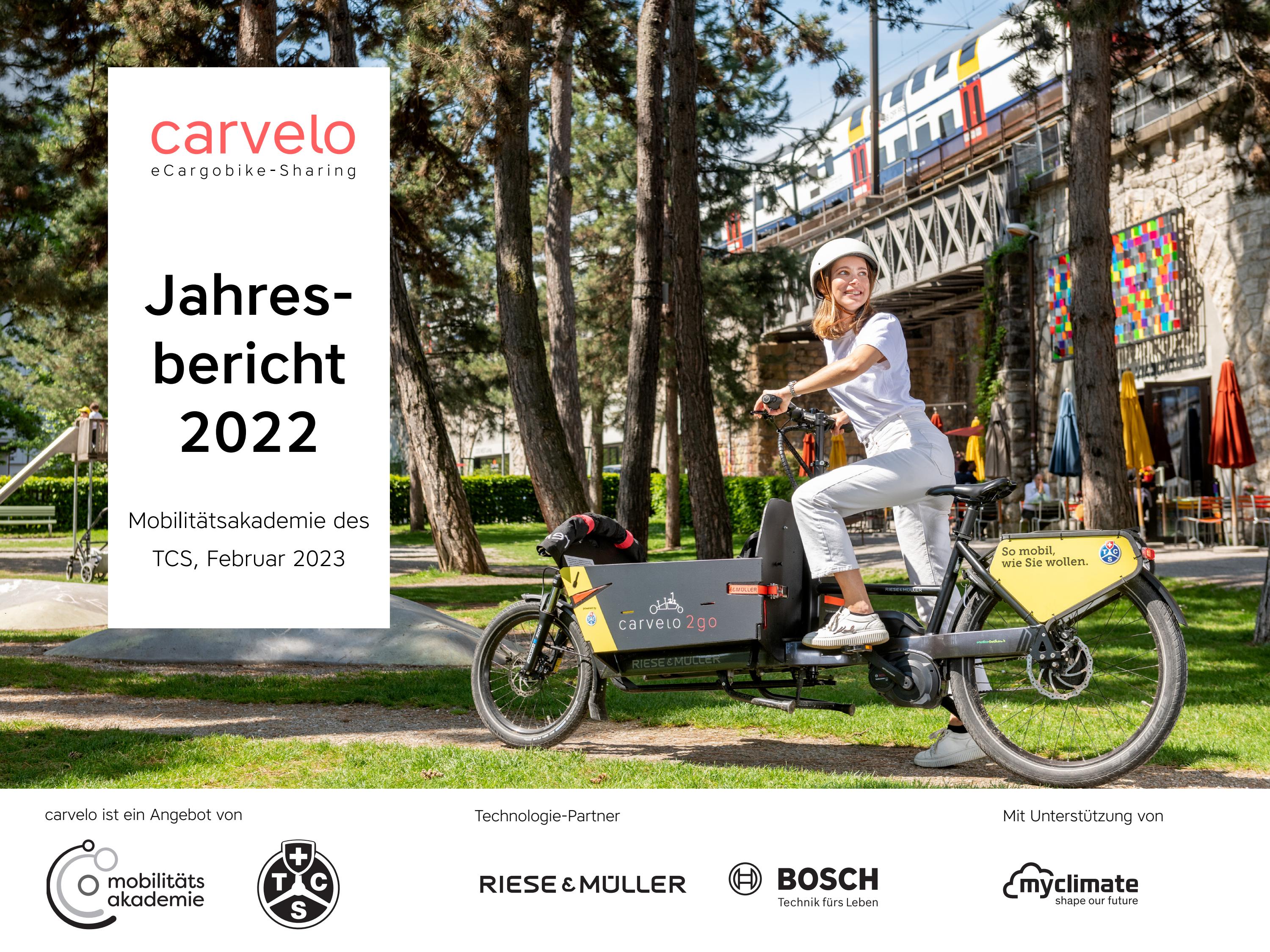 Jahresbericht carvelo 2022 by Touring Club Schweiz Suisse Svizzera Switzerland - Issuu