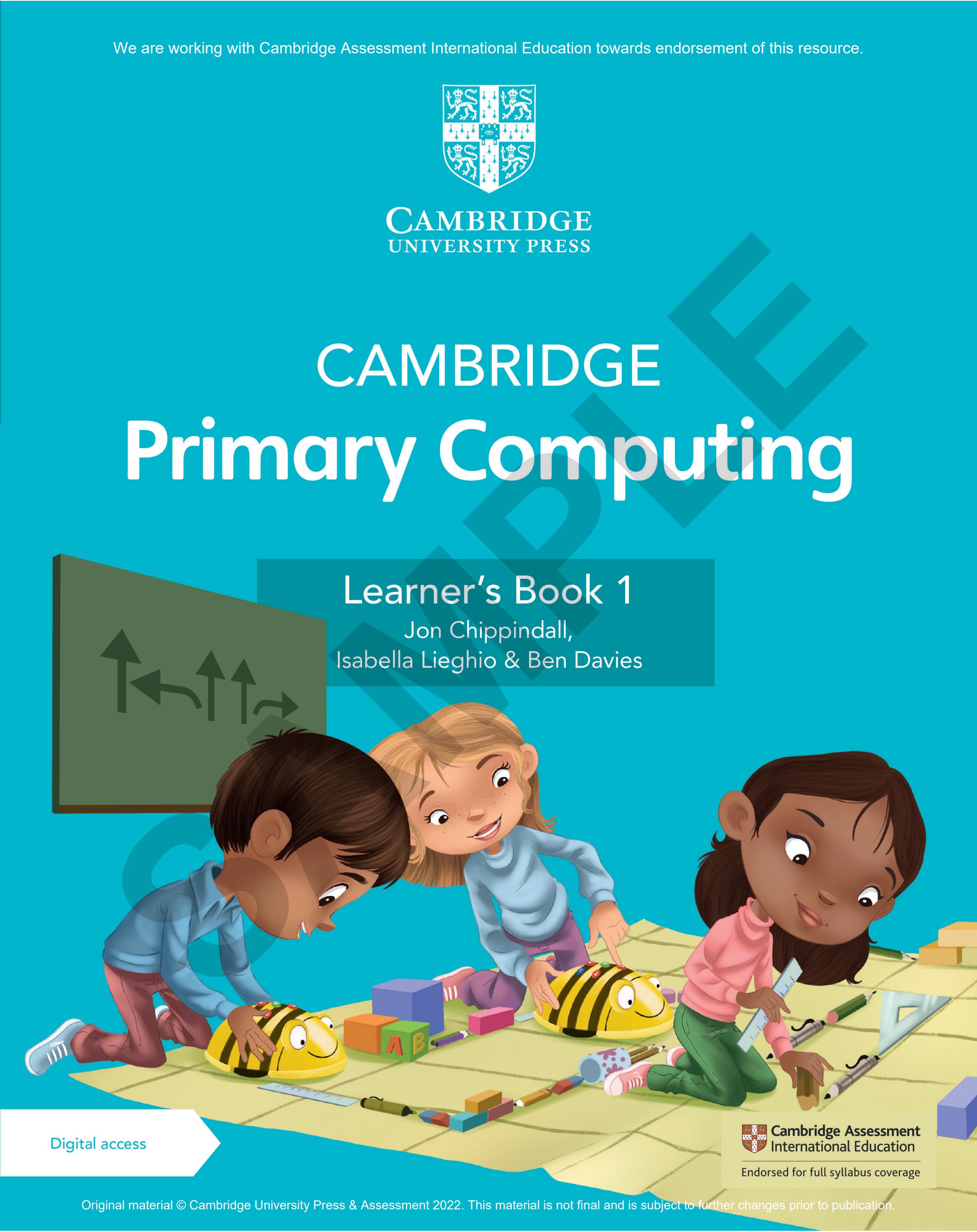 Cambridge Primary Computing Learner's Book 1 with Digital Access (1 ...