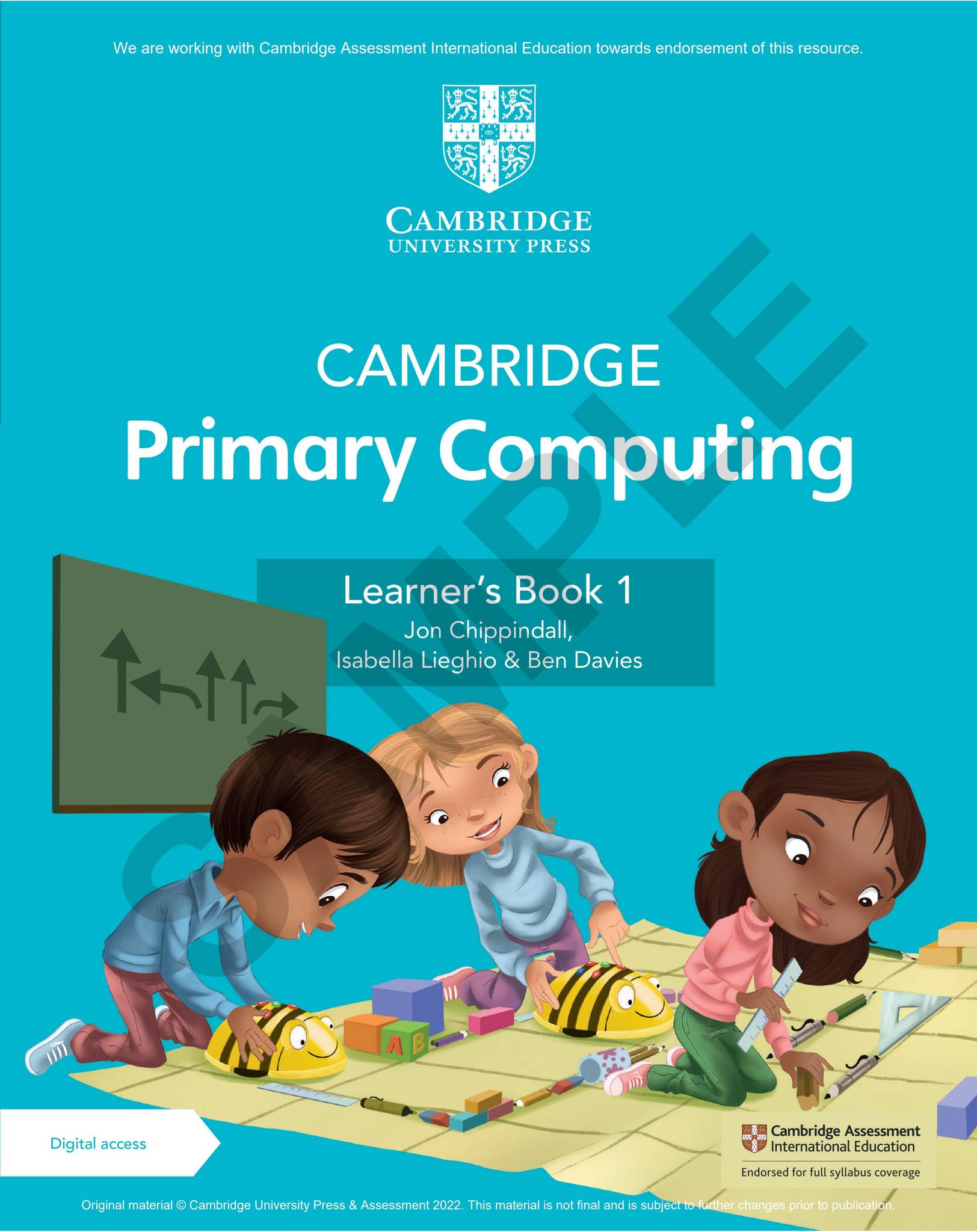 Cambridge Primary Computing Learner's Book 1 with Digital Access (1 Year) by Cambridge ...