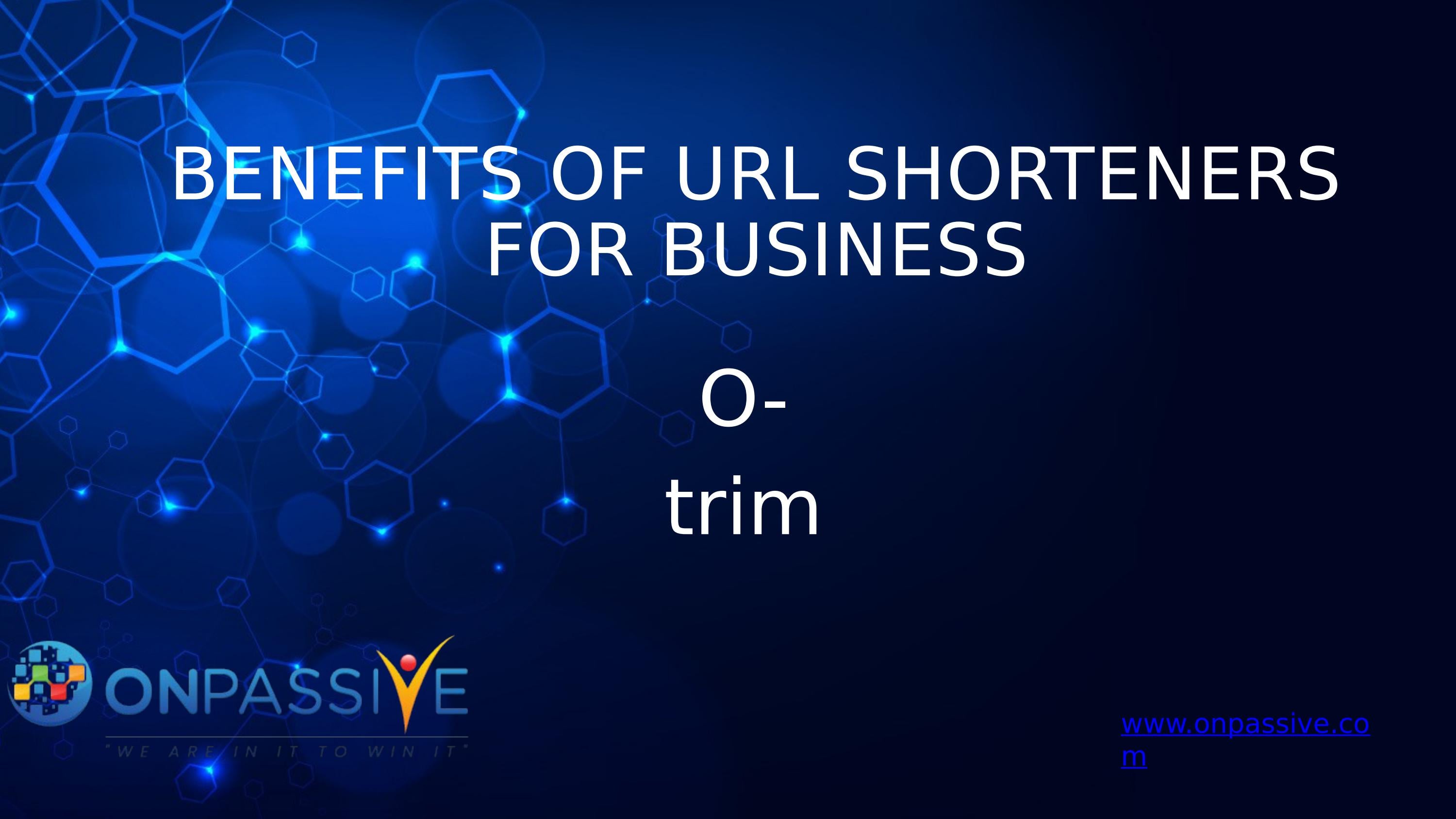 Benefits of URL Shortener by Patricia Addison - Issuu