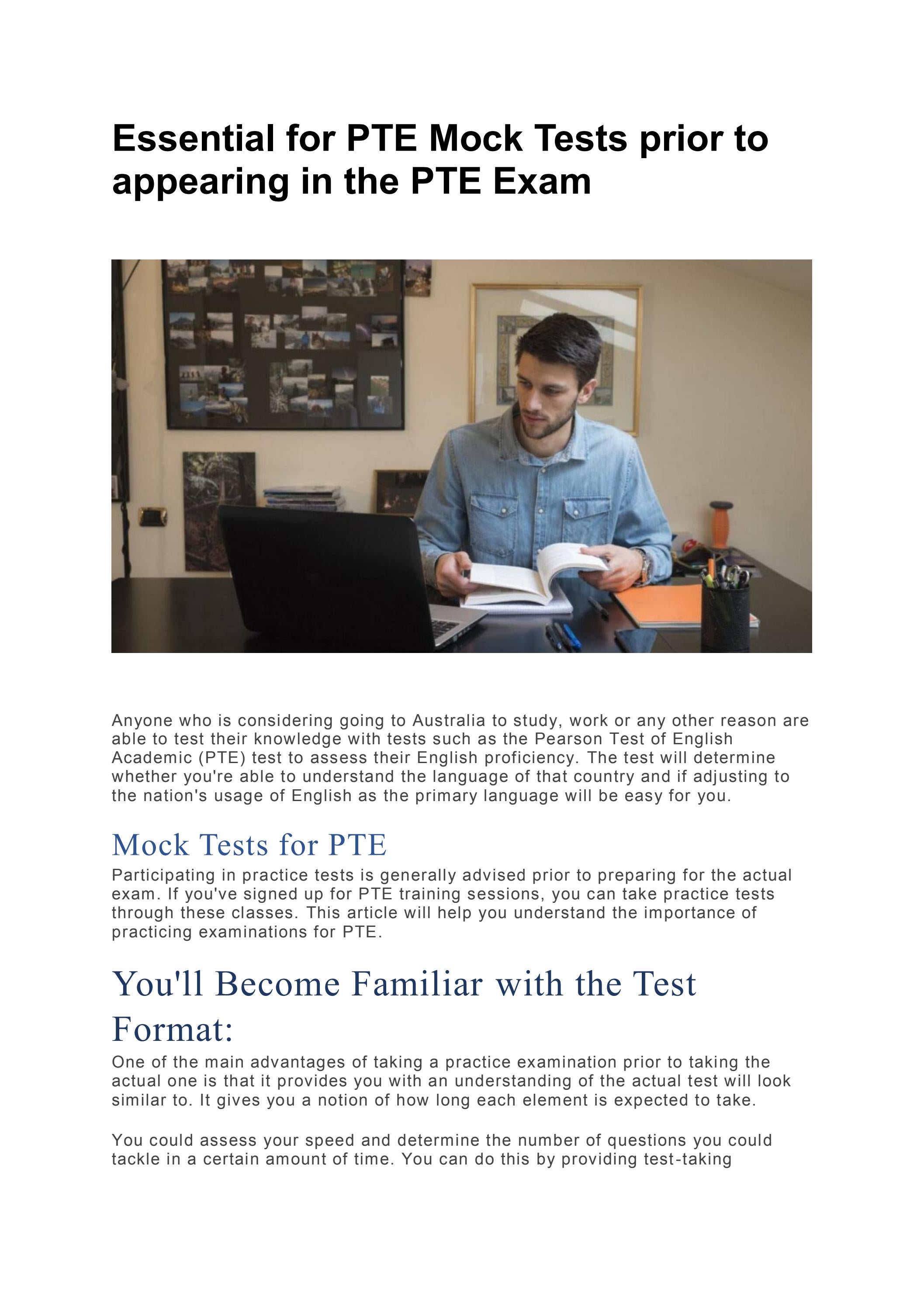 Essential For PTE Mock Tests Prior To Appearing In The PTE Exam By essential-for-pte-mock-tests-prior-to-appearing-in-the-pte-exam-by