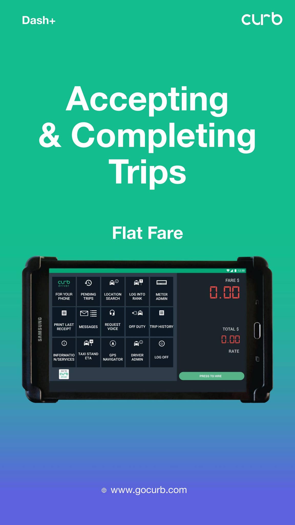 Dash - Accepting & Completing Trip (Flat Fare) - Portrait by ...