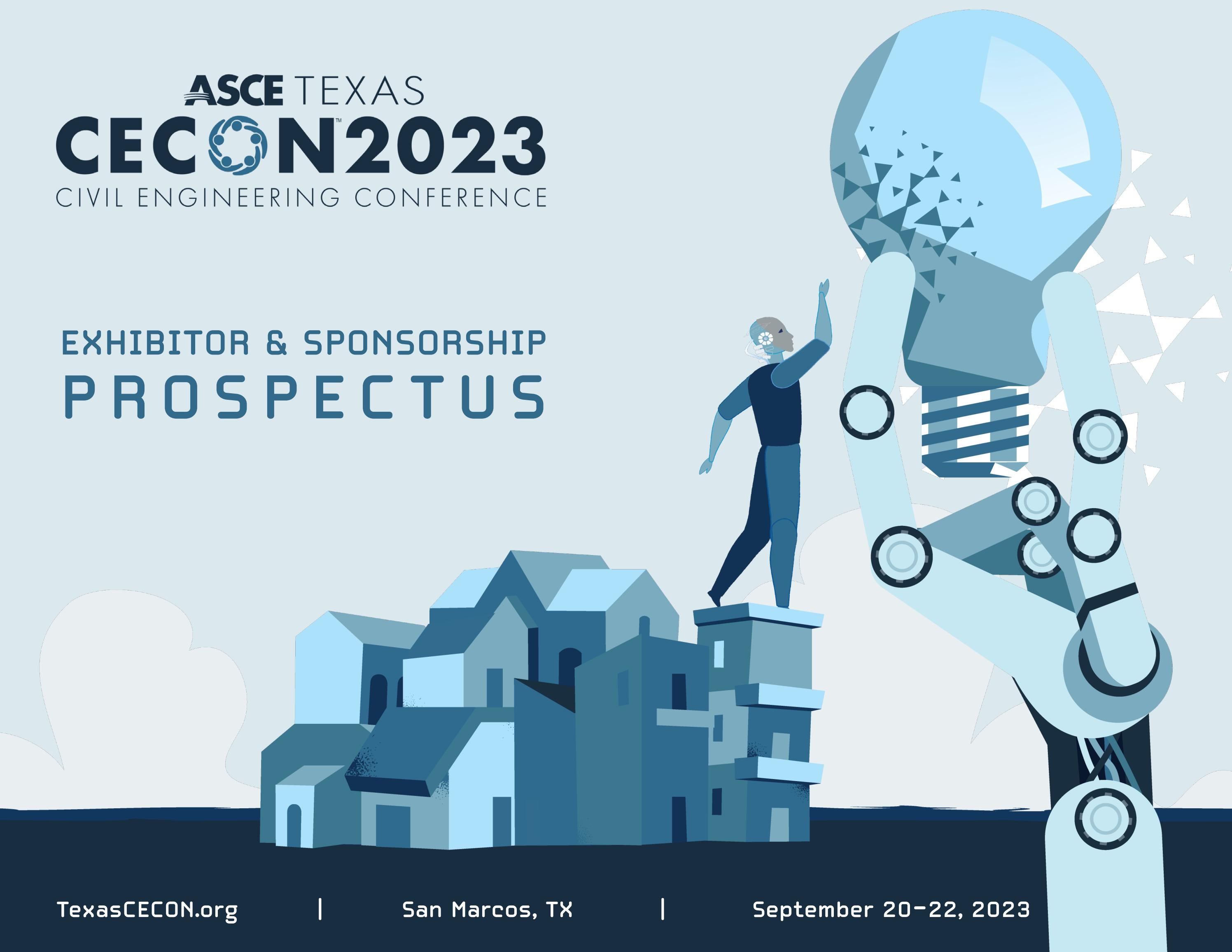 2023 CECON Exhibitor & Sponsorship Prospectus by TexasASCE - Issuu