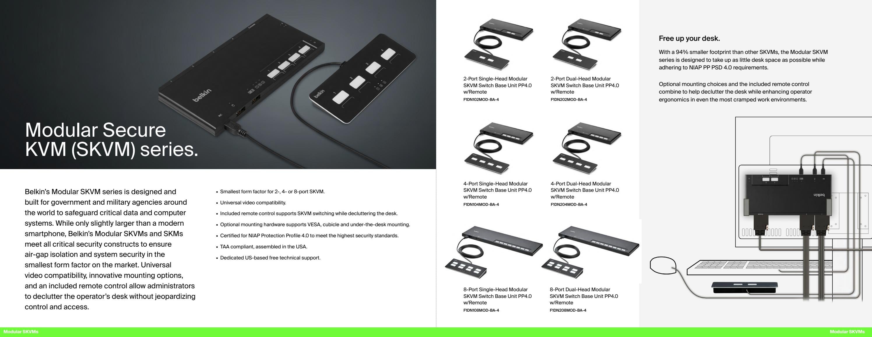 Modular SKVM/ KM Product Brochure PP4.0 by Belkin - Issuu