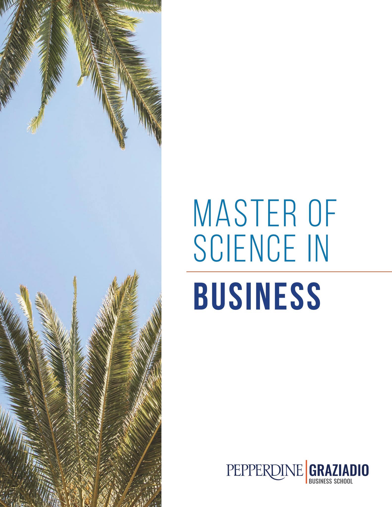 MSB 2022 Collateral - Bifold by Pepperdine Graziadio Business School - Issuu