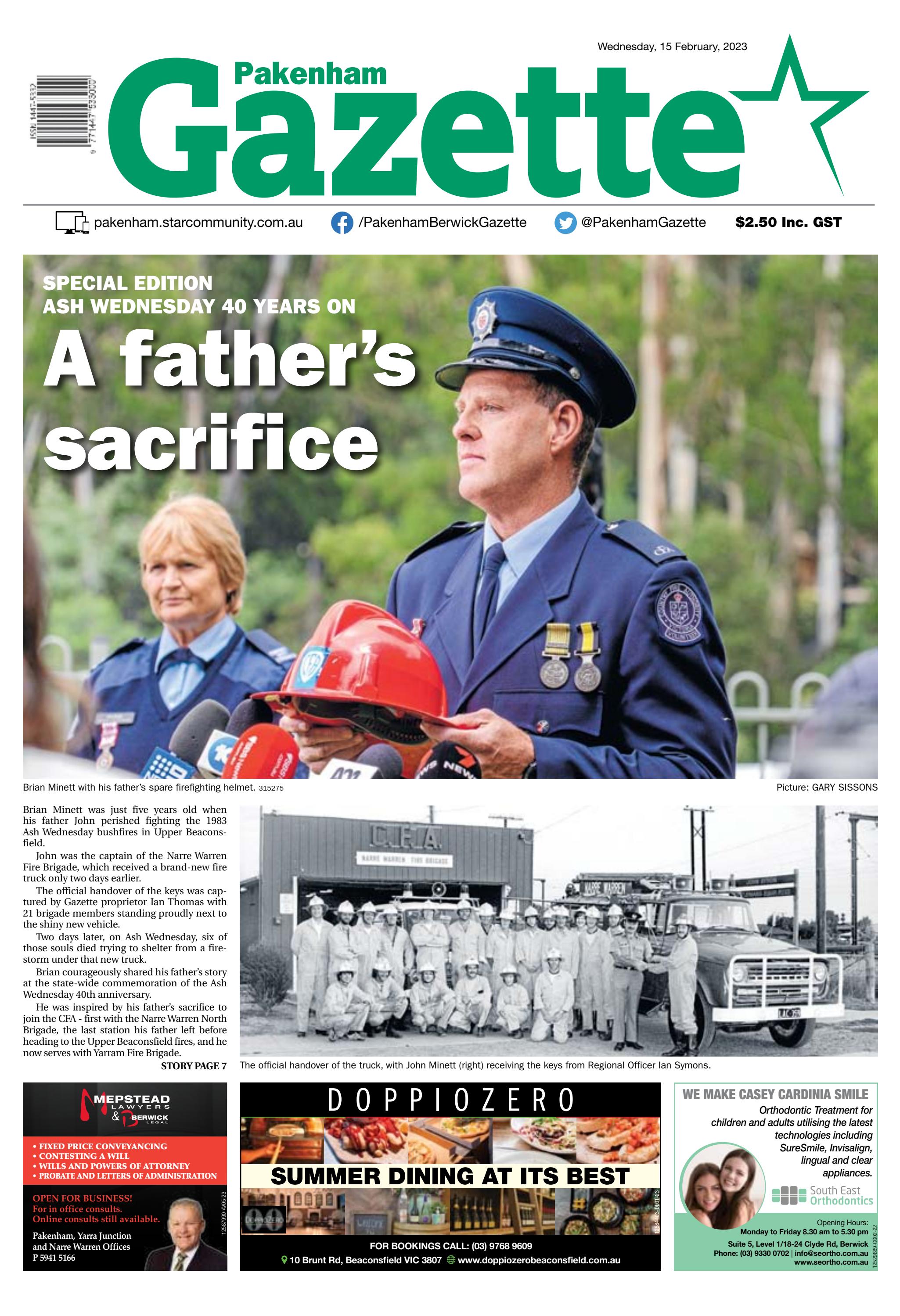 Pakenham Gazette - 15th February 2023 by Star News Group - Issuu