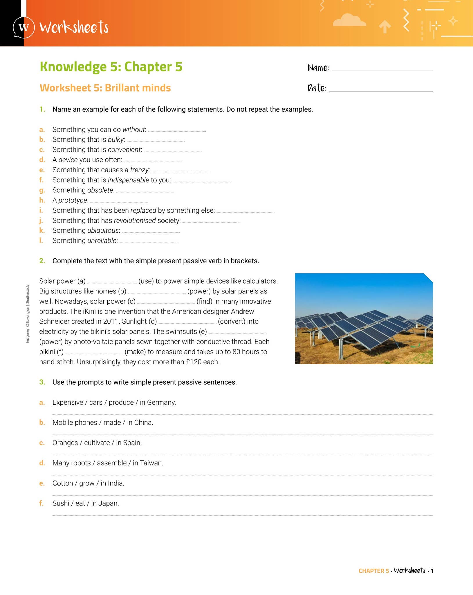 Worksheet 5 - Knowledge 5 by Editorial ACES - Issuu