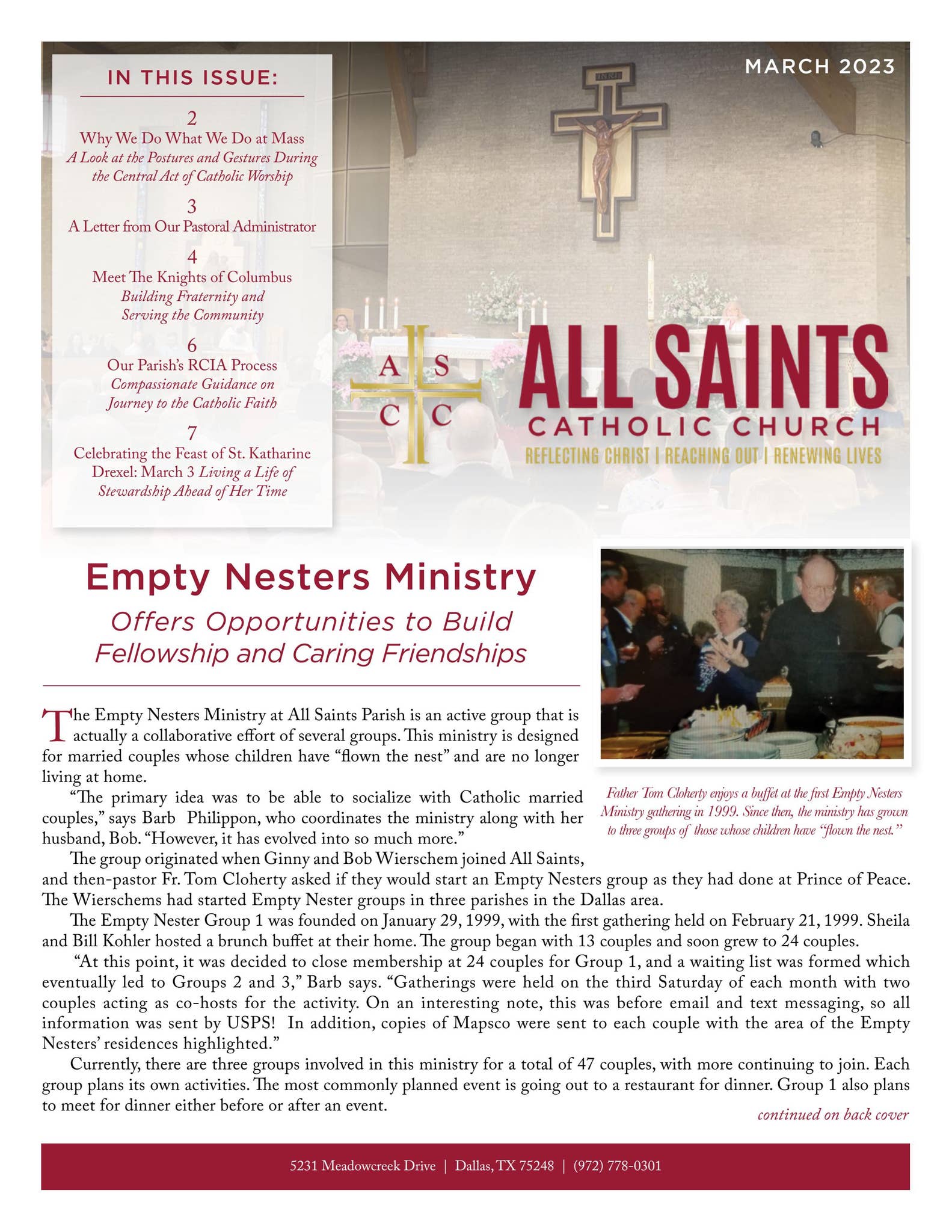 All Saints Catholic Church Newsletter — Mar 2023 by Catholic ...