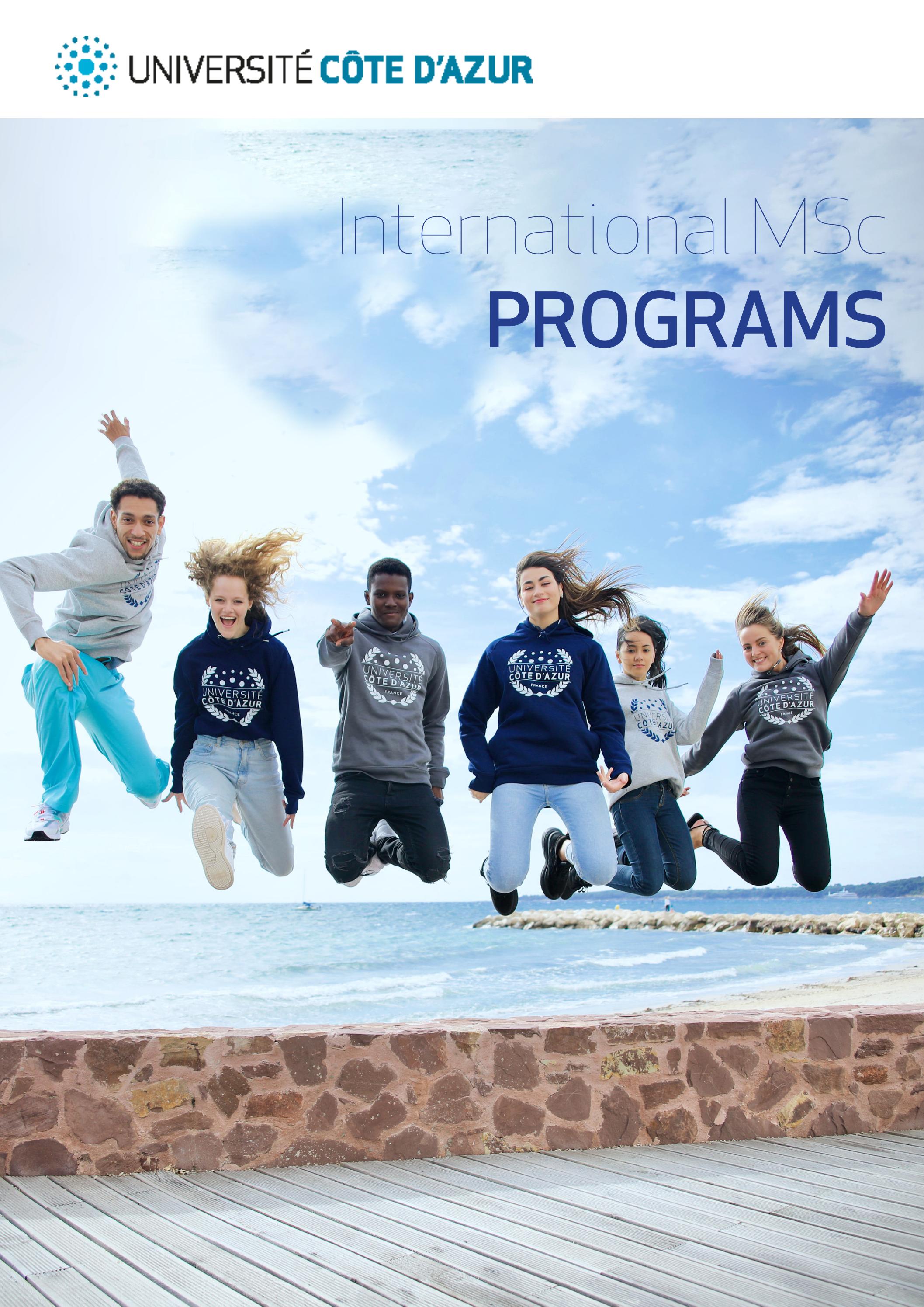 International MSc Programs Université Côte d'Azur by Université Côte d ...