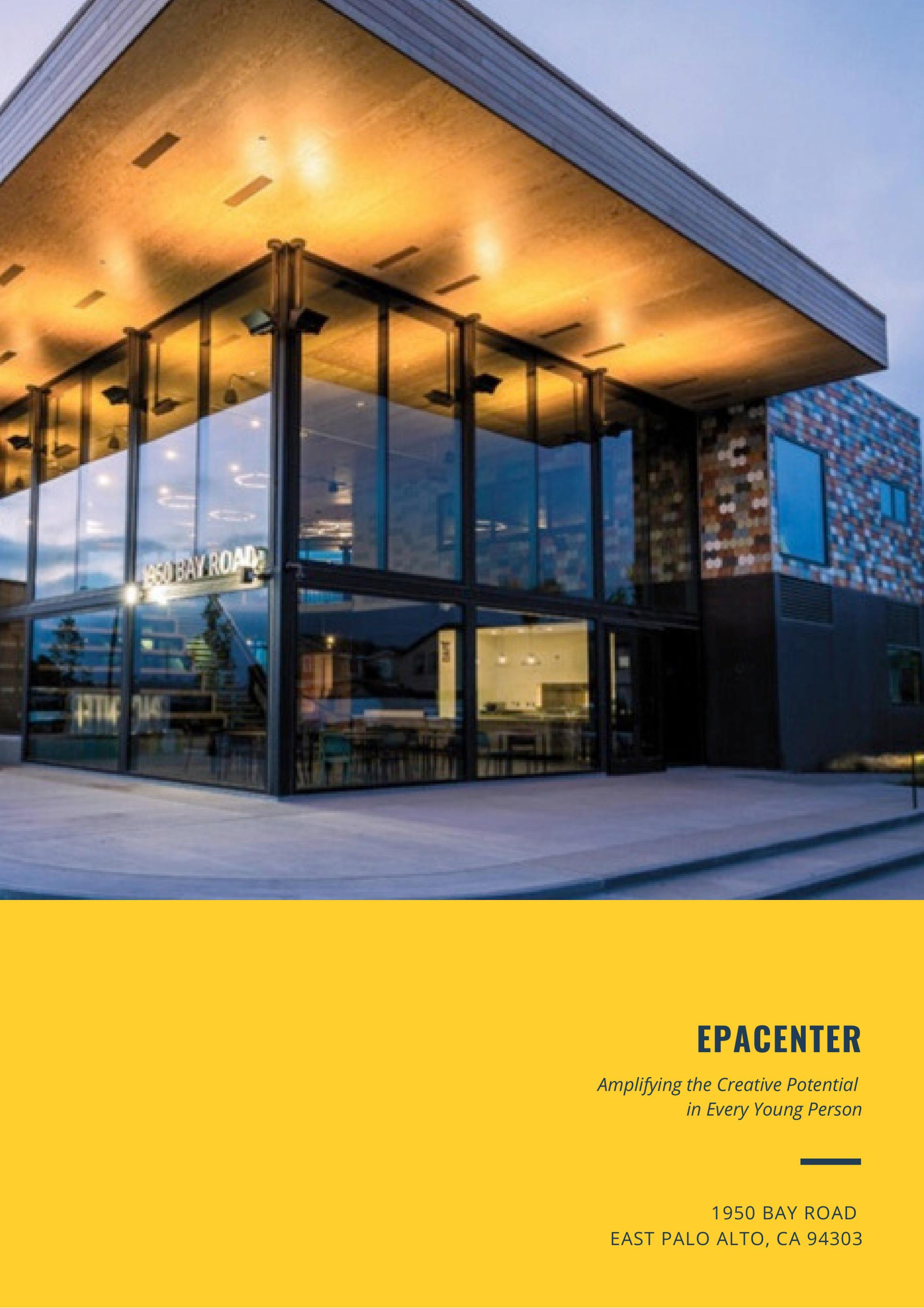 EPACENTER - A Innovative Place for Youth in East Palo Alto by ...