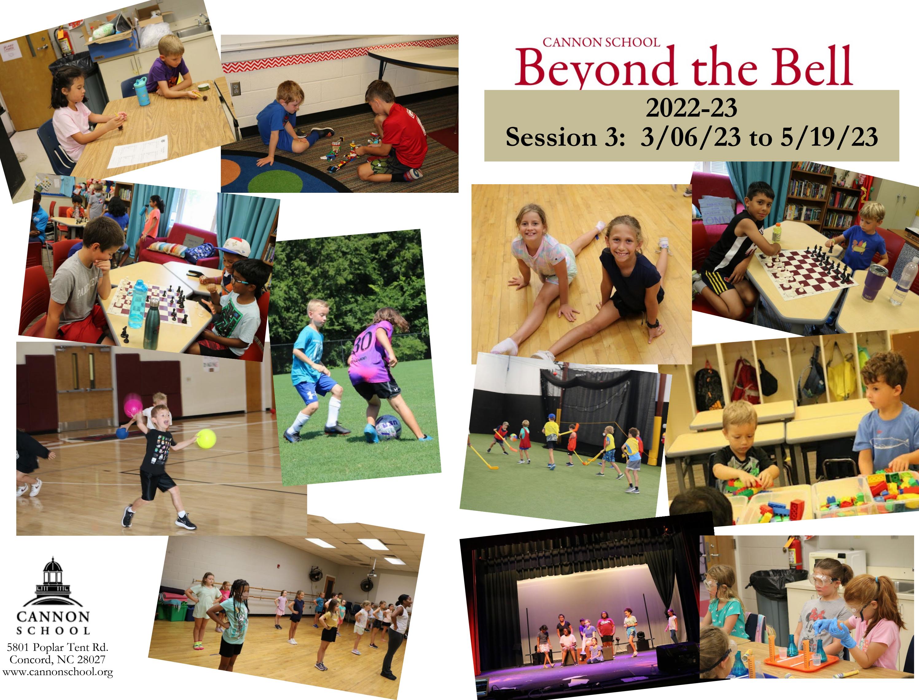 Beyond the Bell: Session 3 Brochure 2022-2023 by Cannon School - Issuu