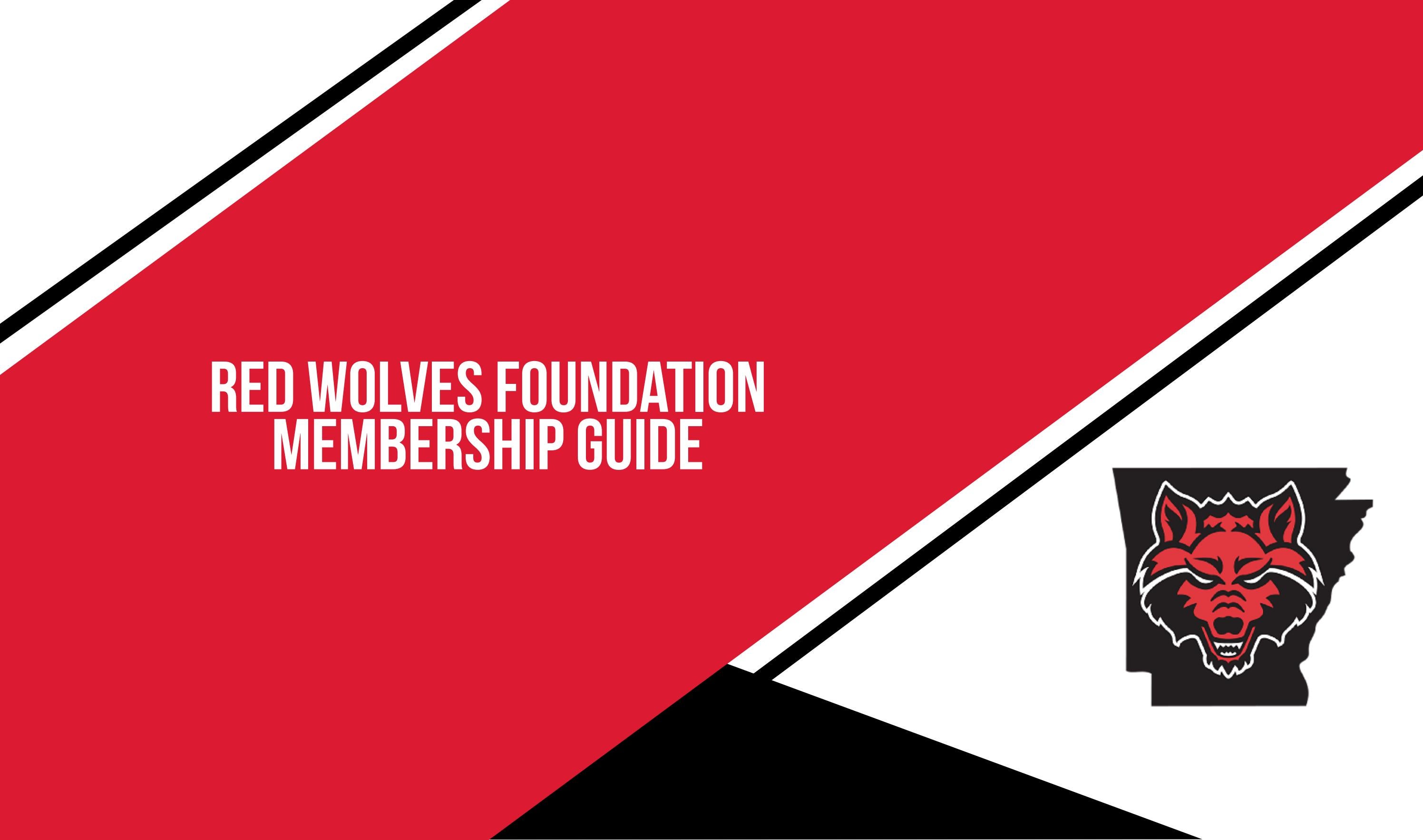 Red Wolves Foundation Membership Guide by Red Wolves Foundation - Issuu