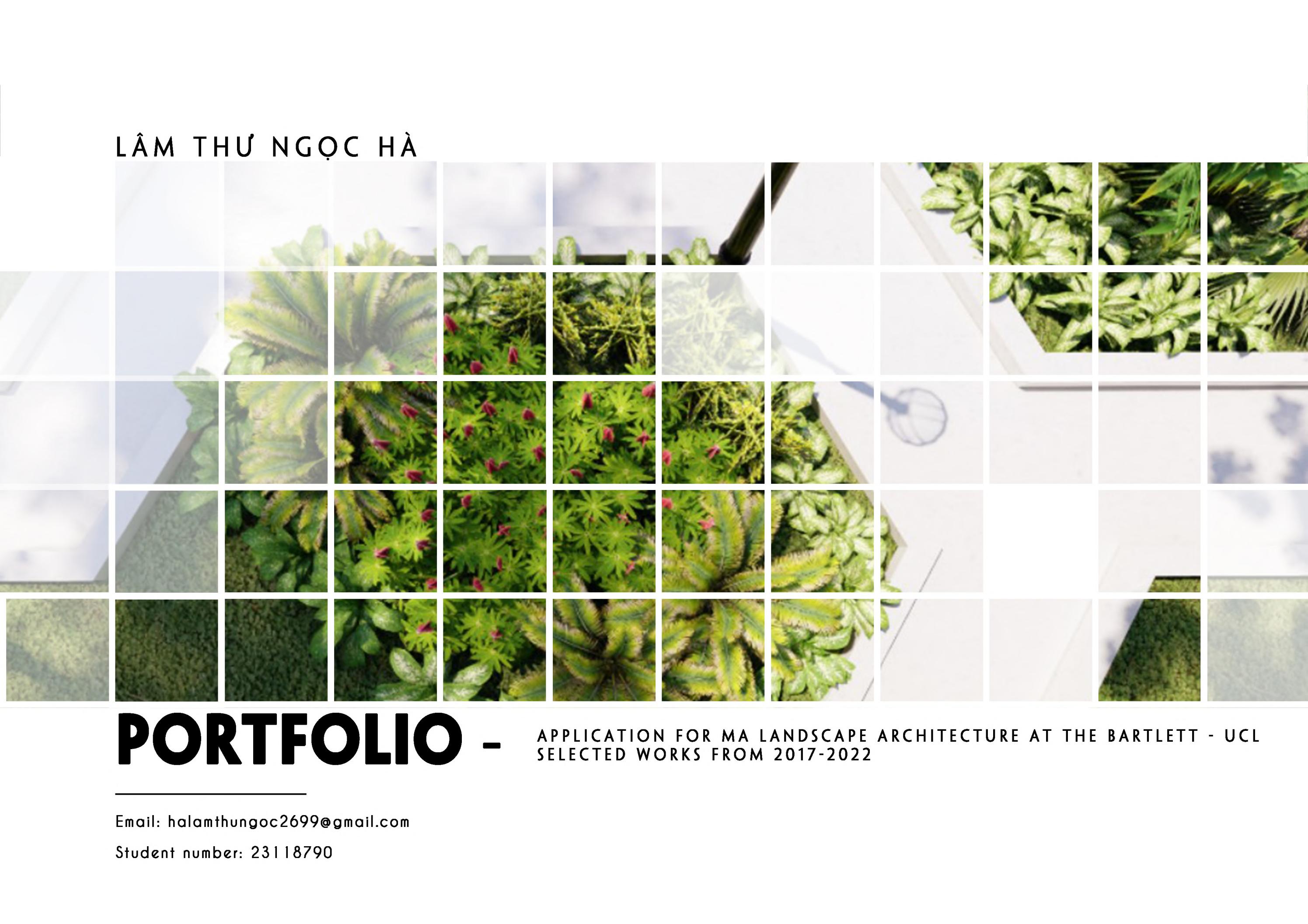 Portfolio for UCL MA Landscape Architecture by Ha Lam - Issuu
