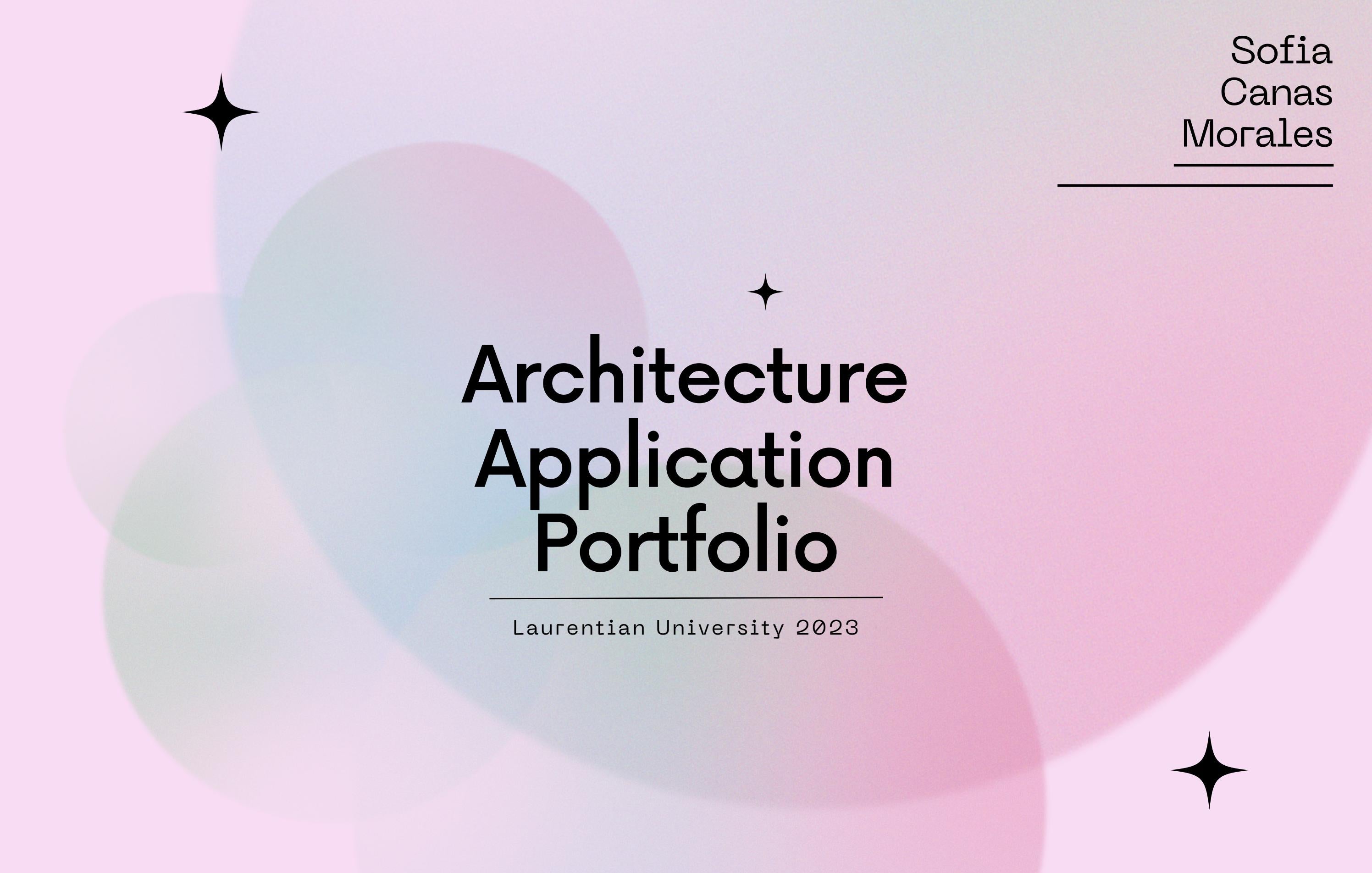 Laurentian University Architecture Application 2022-2023 by Sofia Canas - Issuu