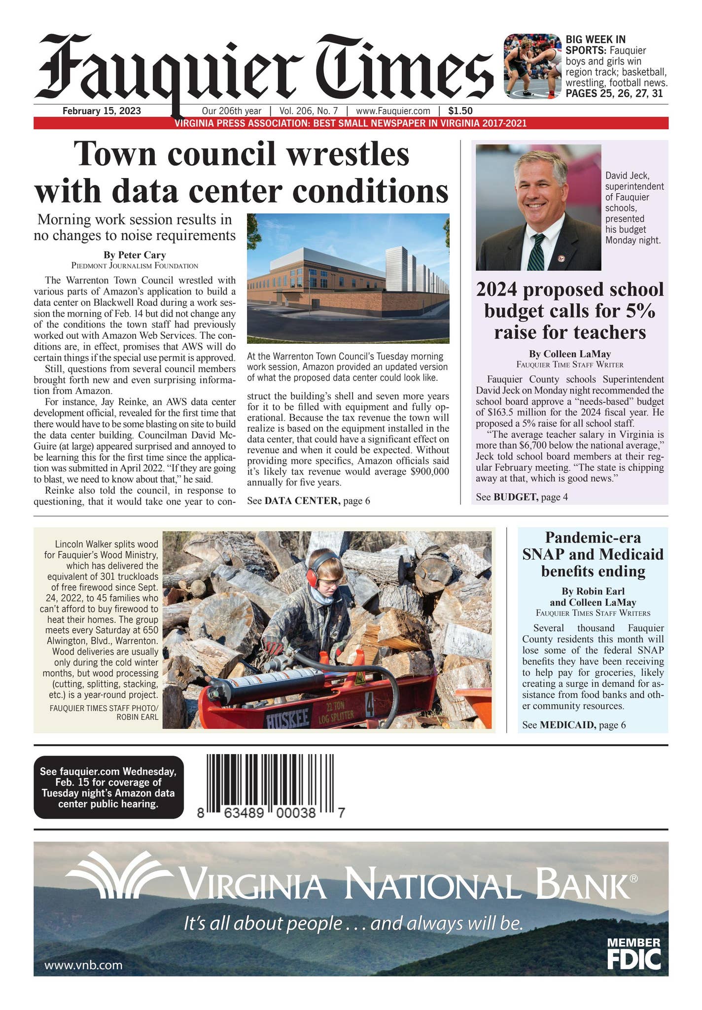 Fauquier Times 02/15/2023 by Fauquier Times (52 issues) & Prince ...