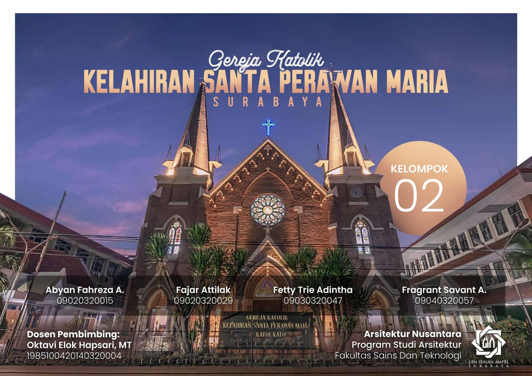 Arsitektur Nusantara - Gereja Kelahiran Santa Perawan Maria Surabaya by ...