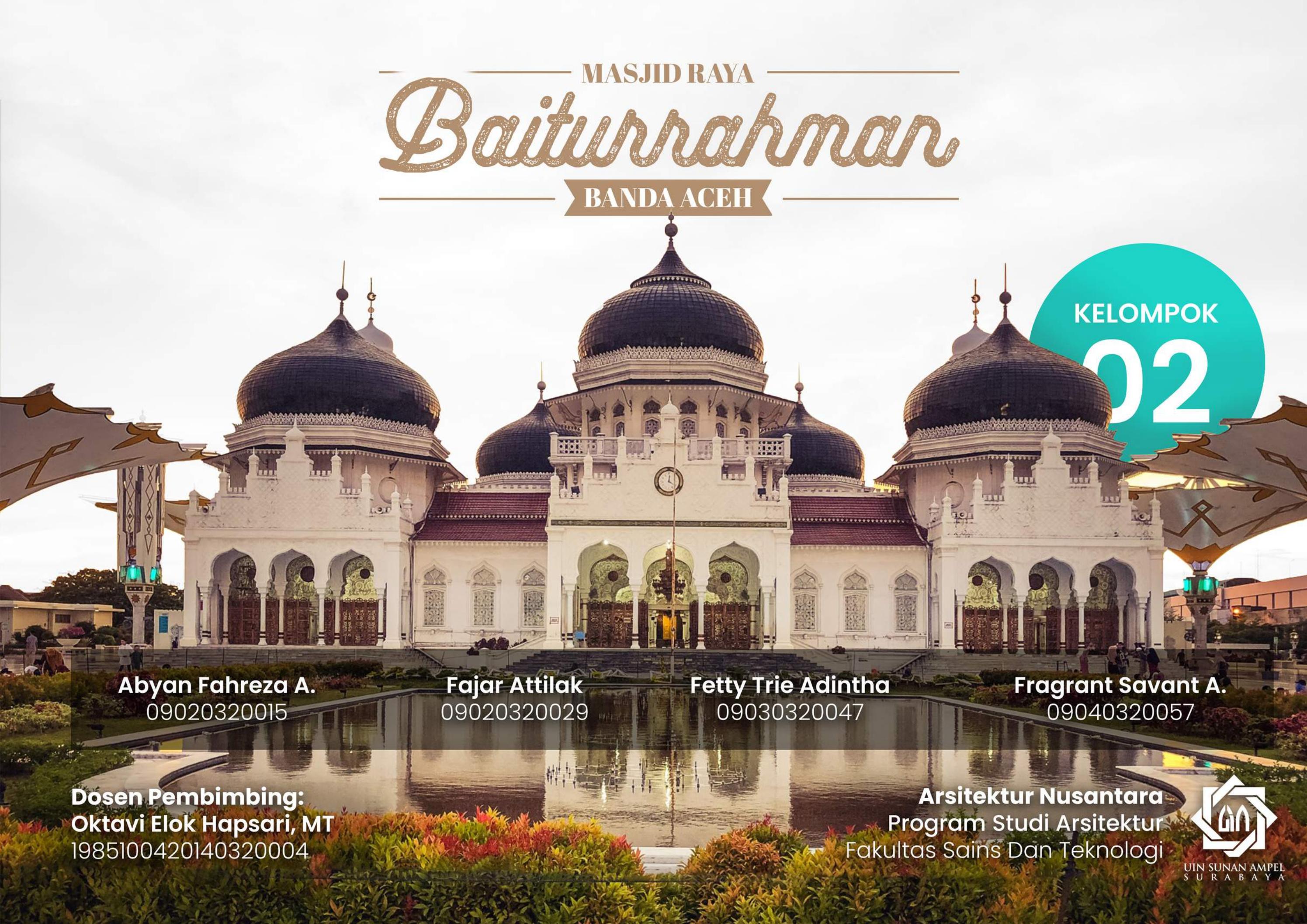 Arsitektur Nusantara - Masjid Raya Baiturrahman Banda Aceh by Fragrant ...