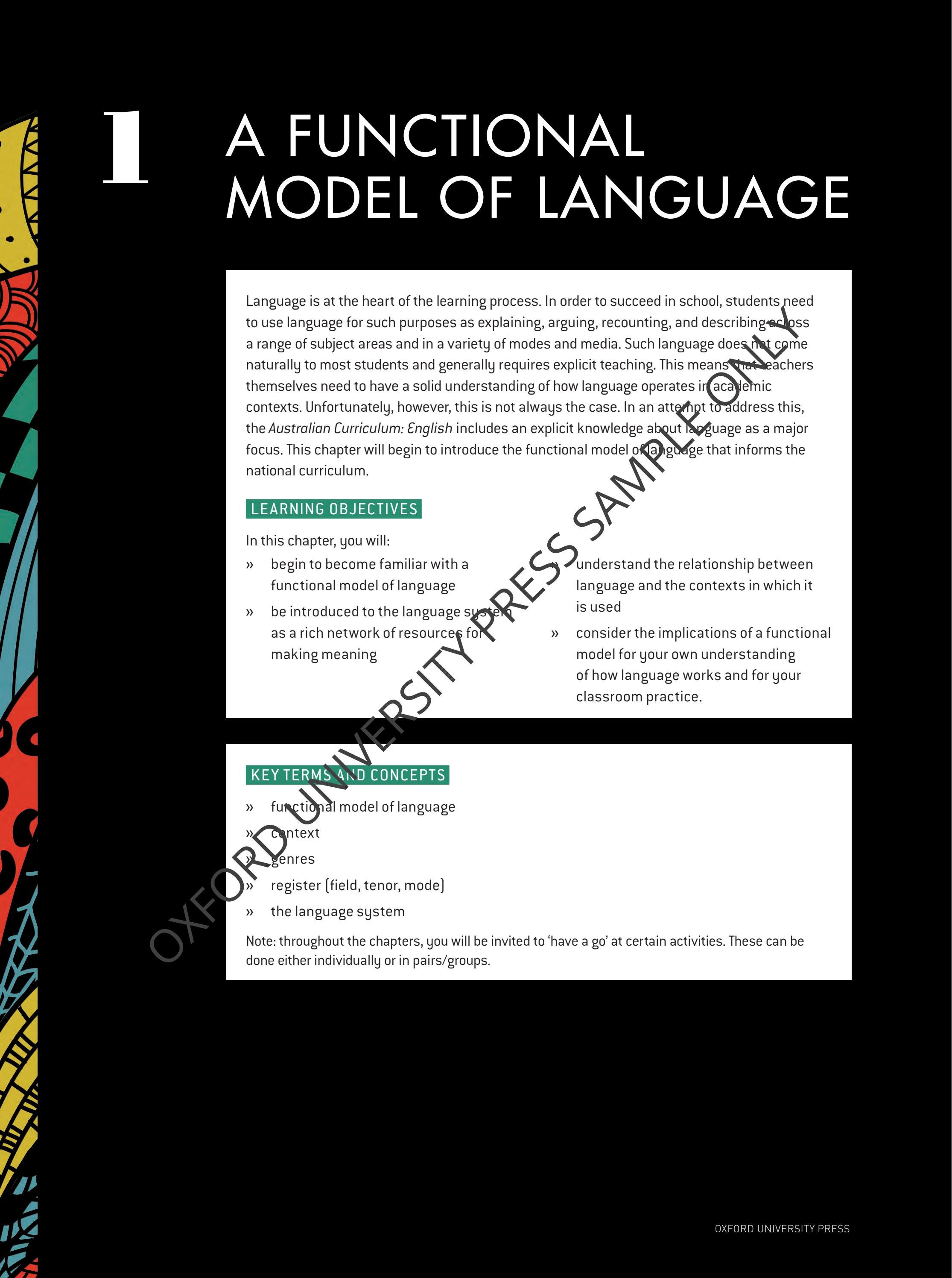 Teaching Language in Context sample by OUPANZ - Issuu