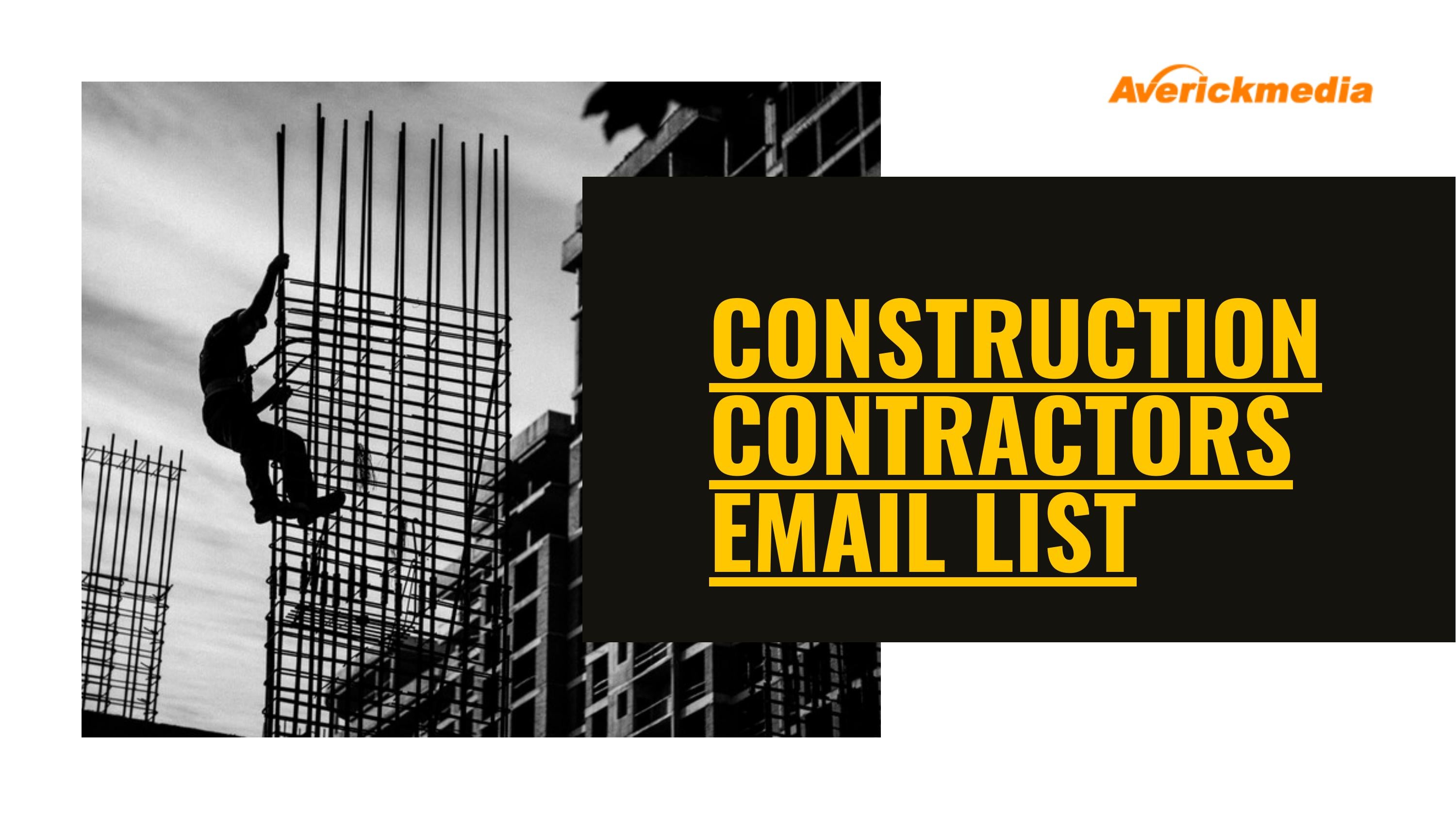 Contractors Mailing List by william6633 - Issuu