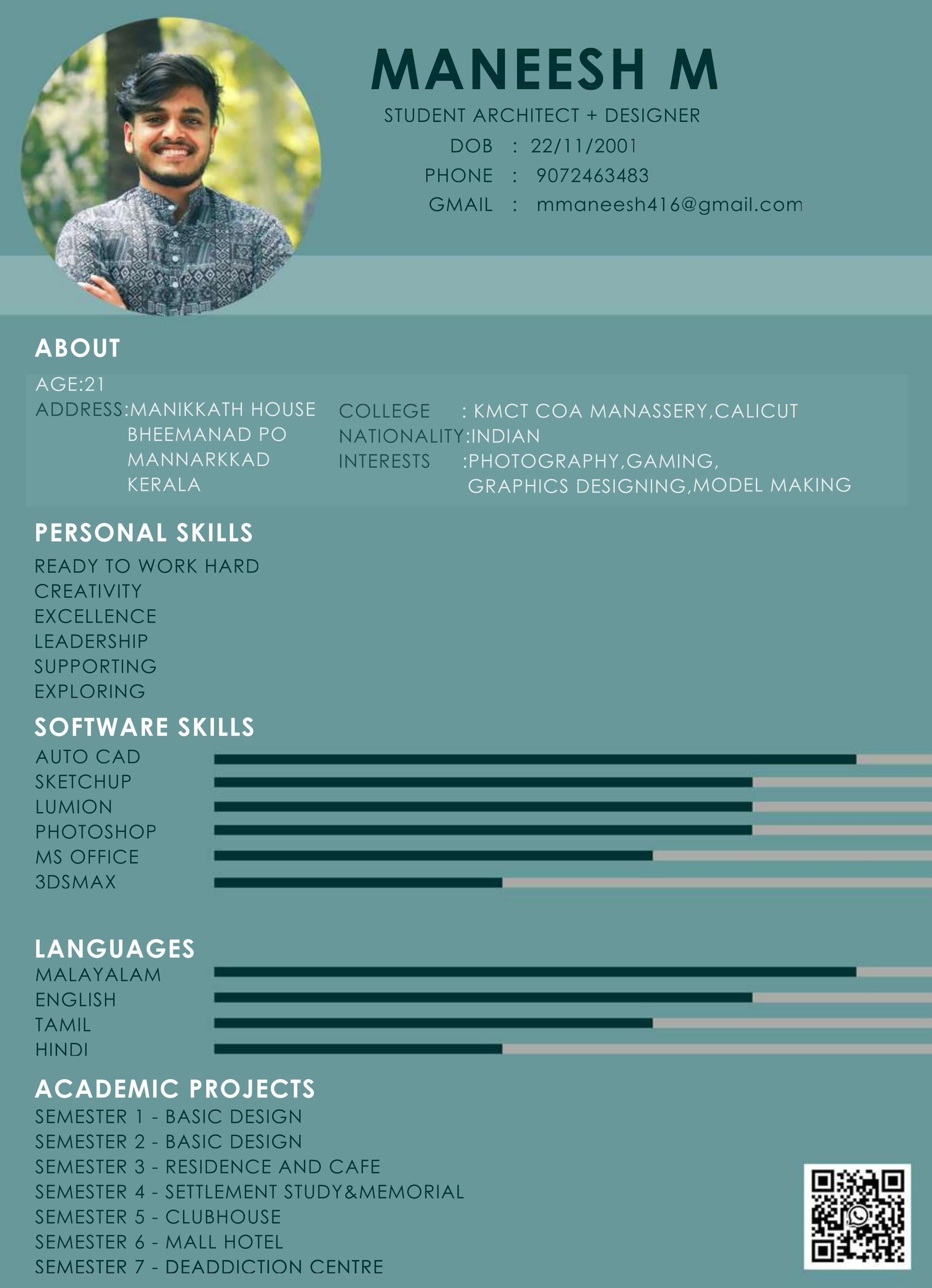 CV FOR INTERNSHIP by maneesh - Issuu