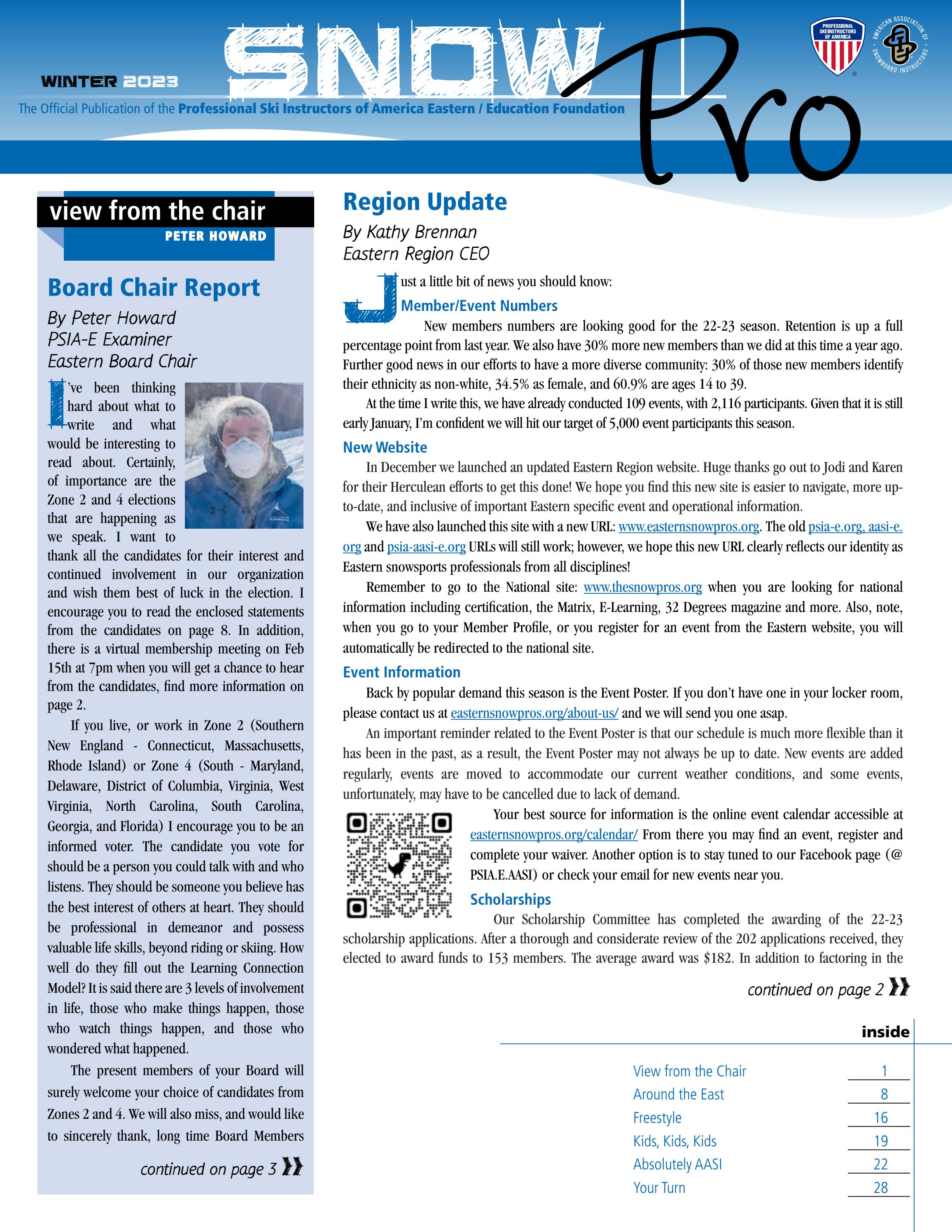 Winter 2023 by PSIA-AASI Eastern - Issuu