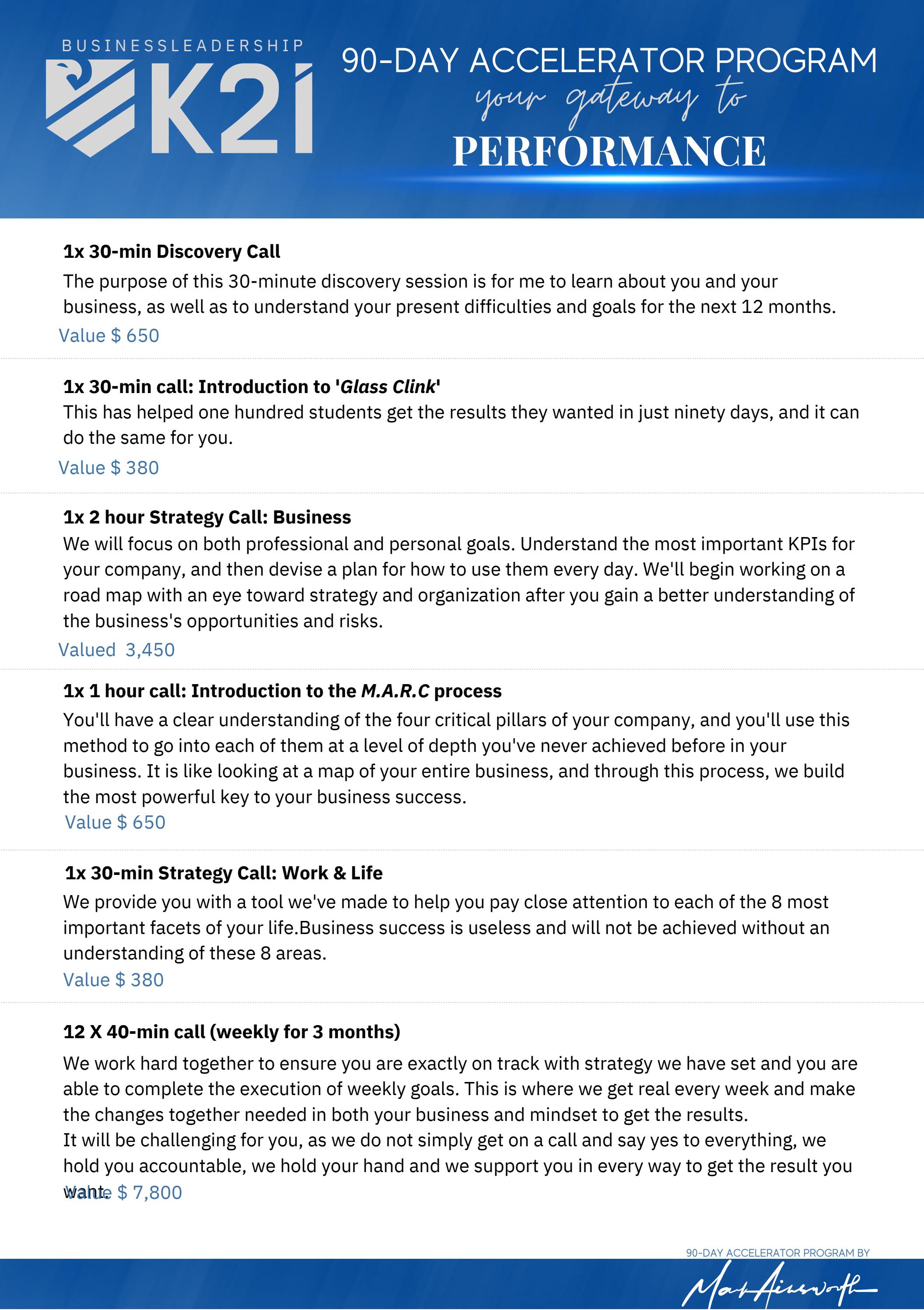 K2i 90-day Accelerator Program by key2impact - Issuu