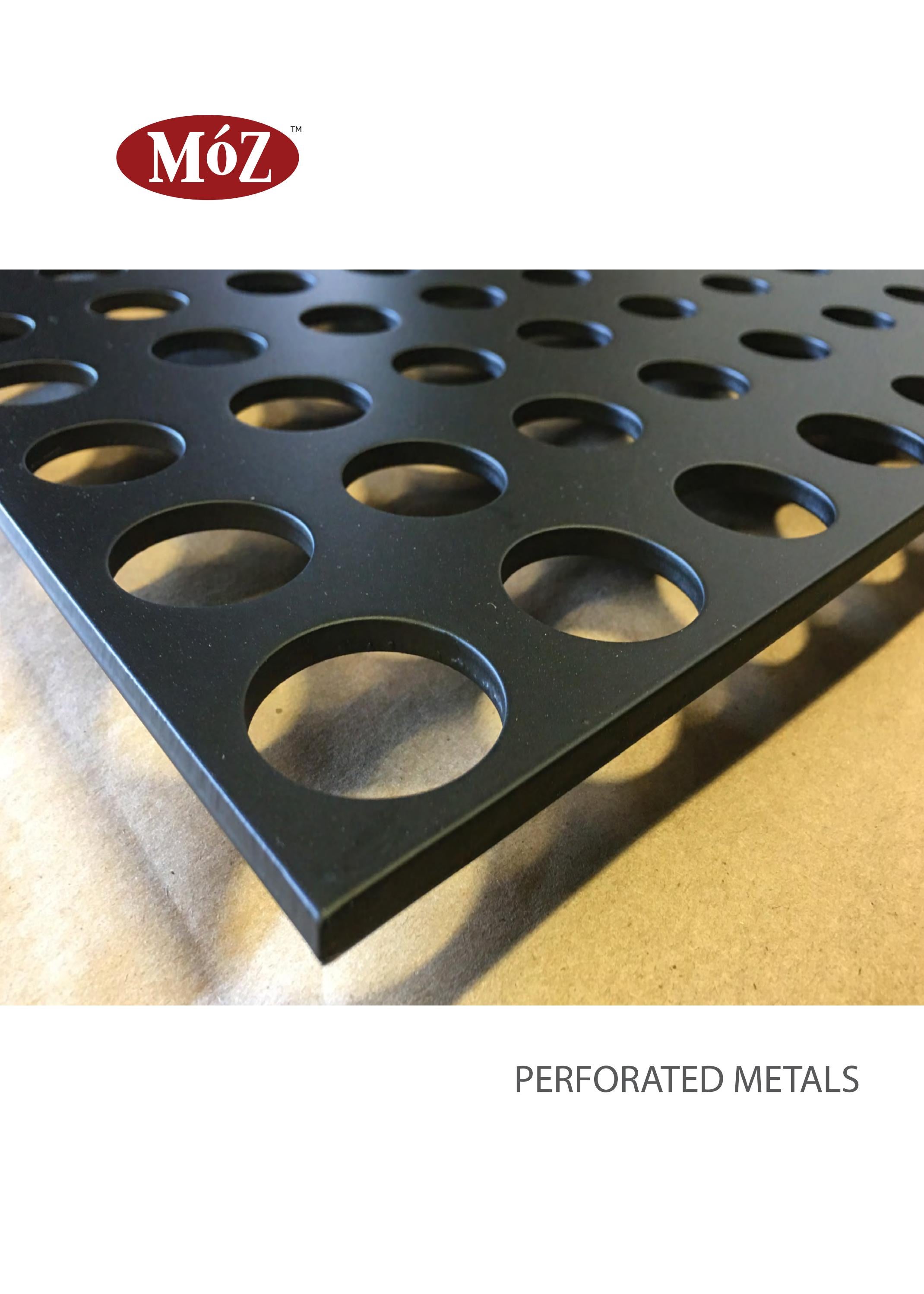Moz Perforated Metals Brochure by Moz Designs - Issuu